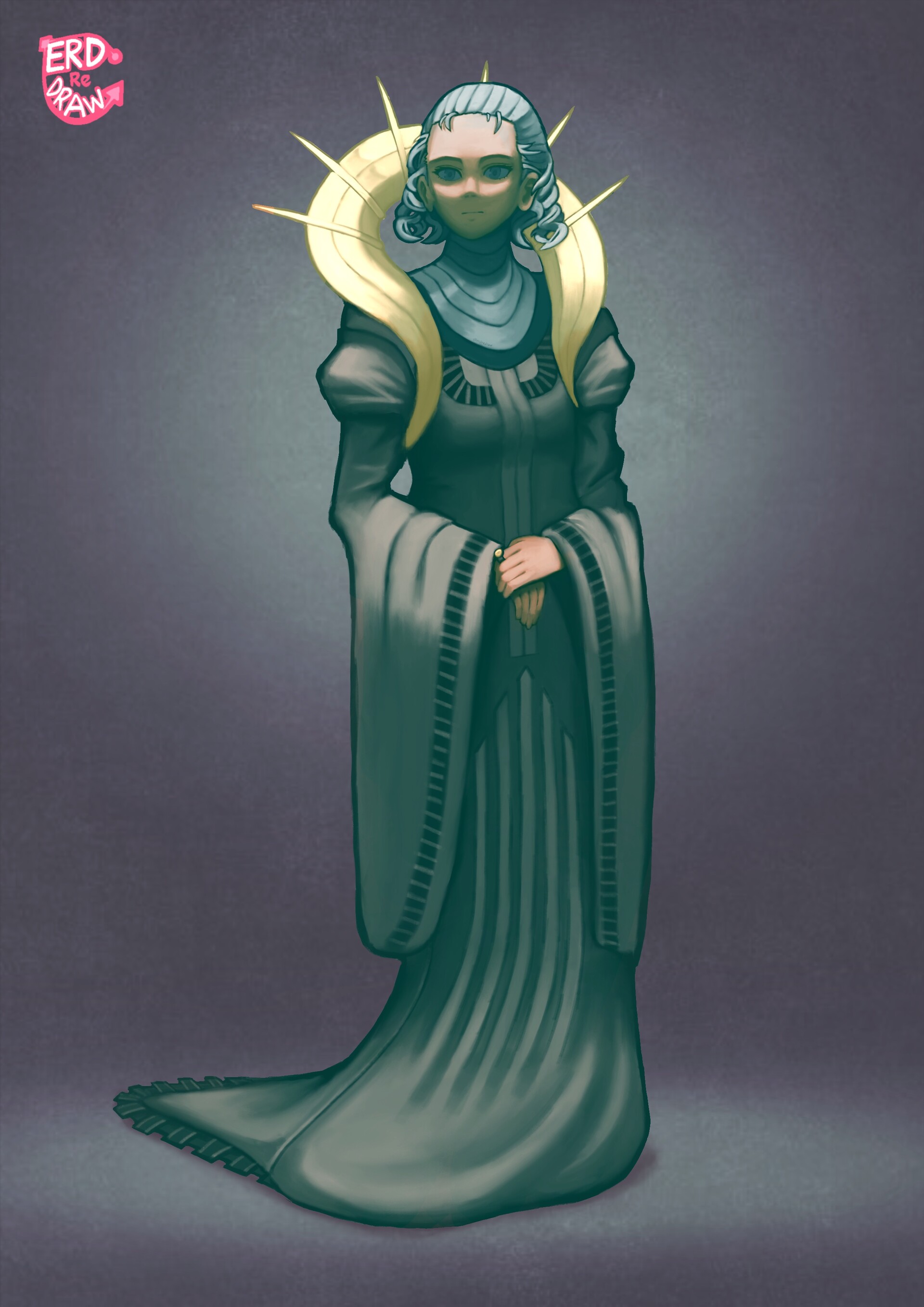 ArtStation - Priestess Character Concept Art