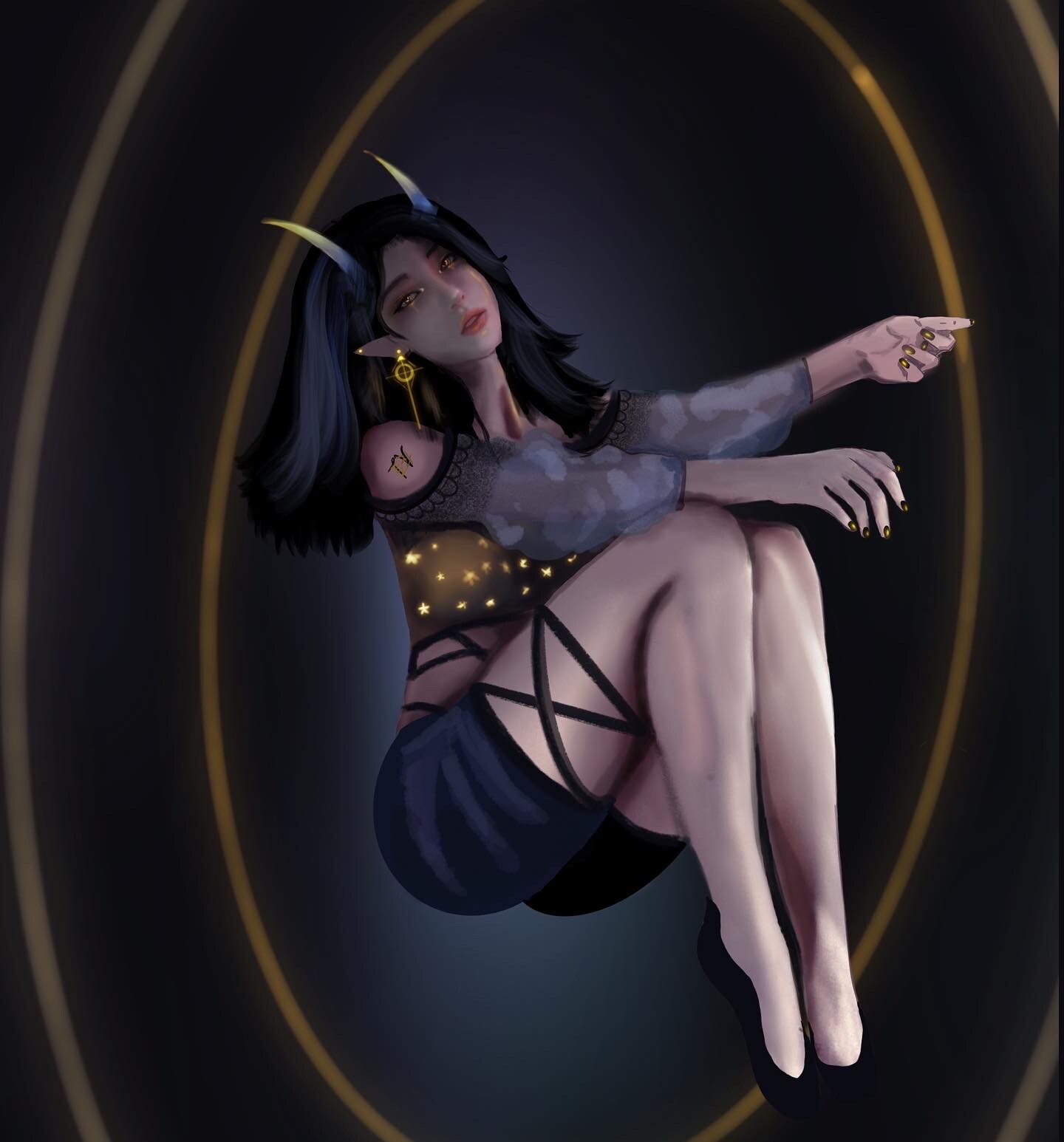 ArtStation - My rendition of @rainymage Opal