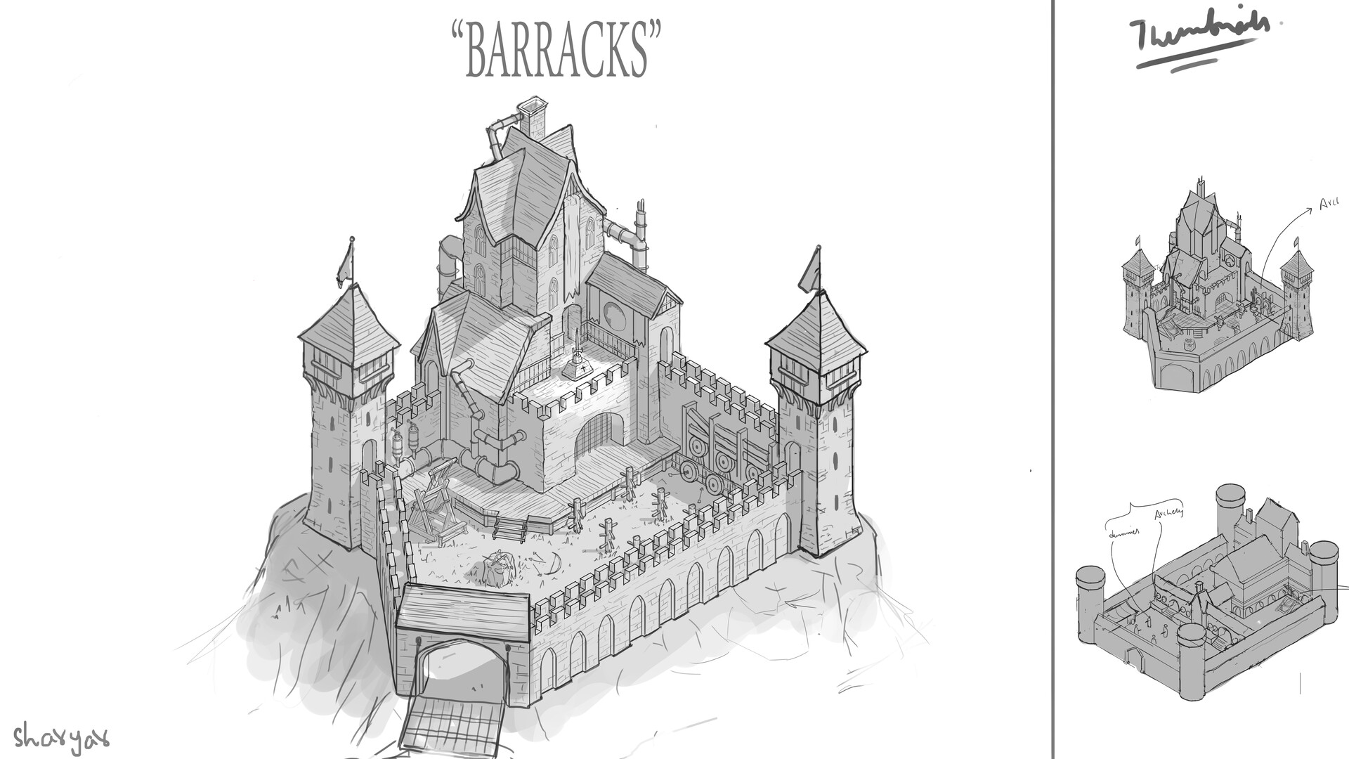 ArtStation - Medieval /Steampunk /Gothic