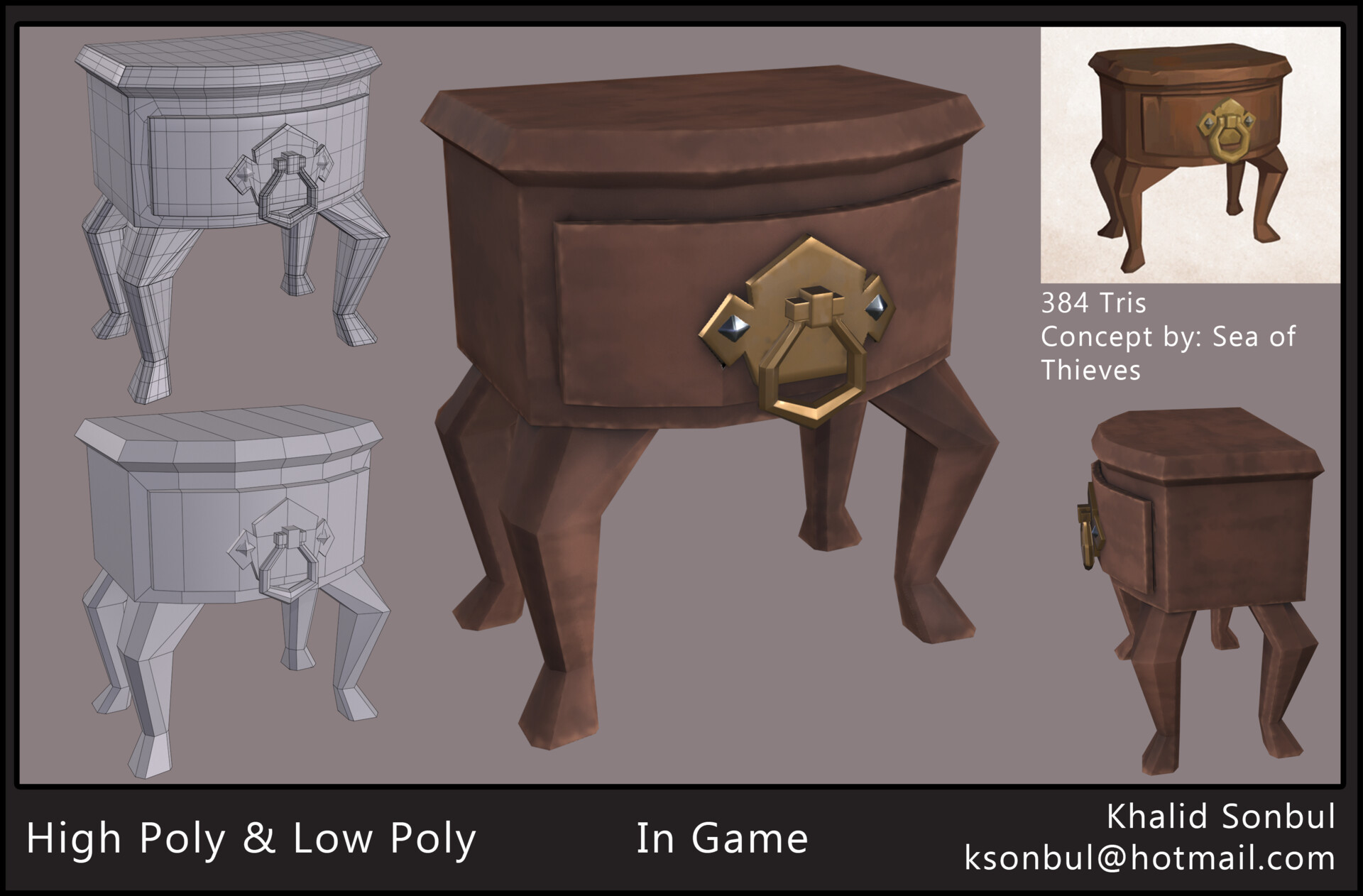 Khalid - Stylized cabinet