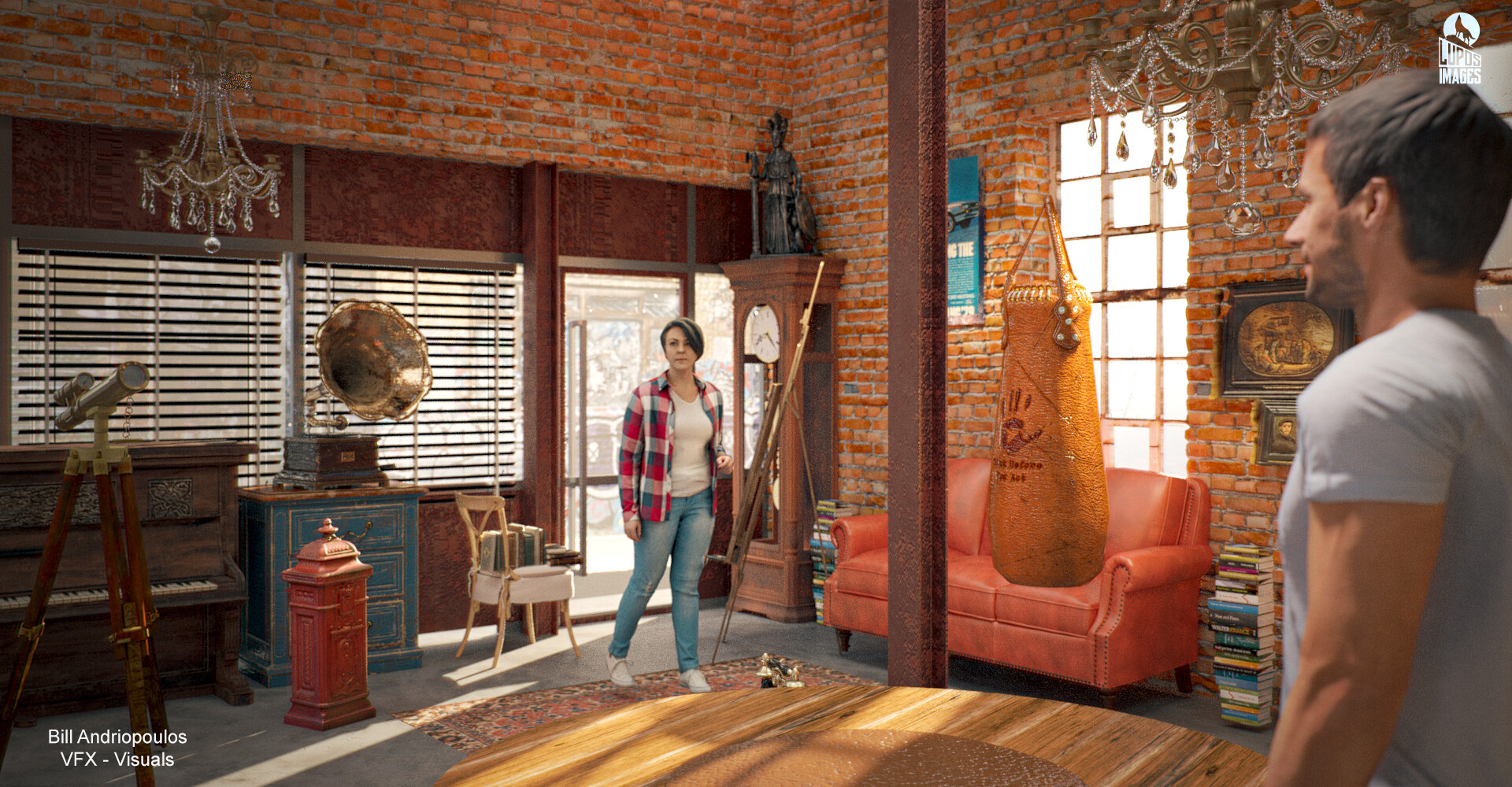 ArtStation - TV Set - Production Design Pawn shop - Concept