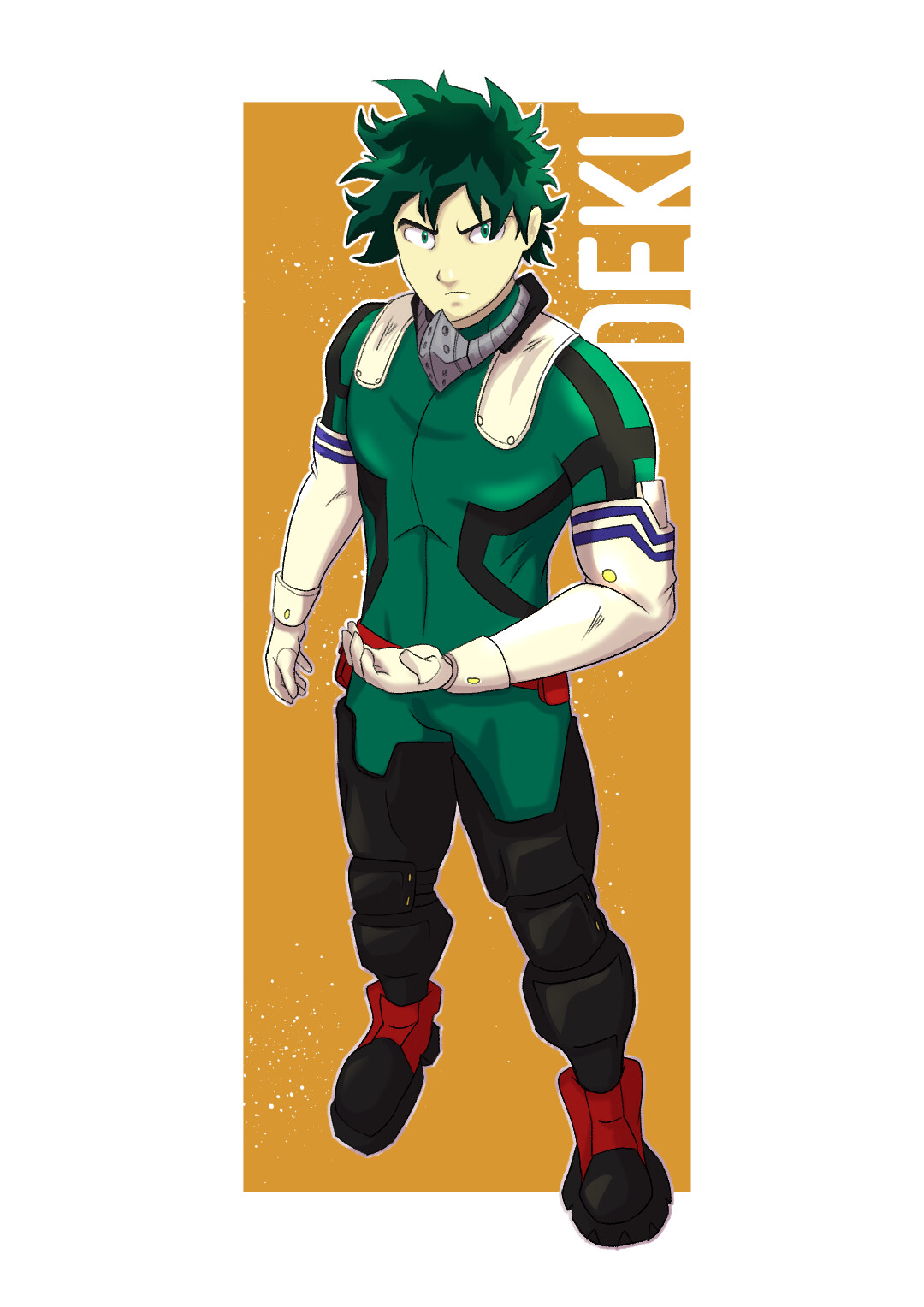 ArtStation - Deku - Fan Art - My Hero Academy