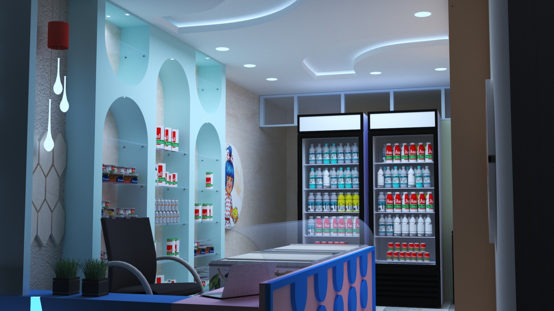 ArtStation - RETAIL DESIGNING