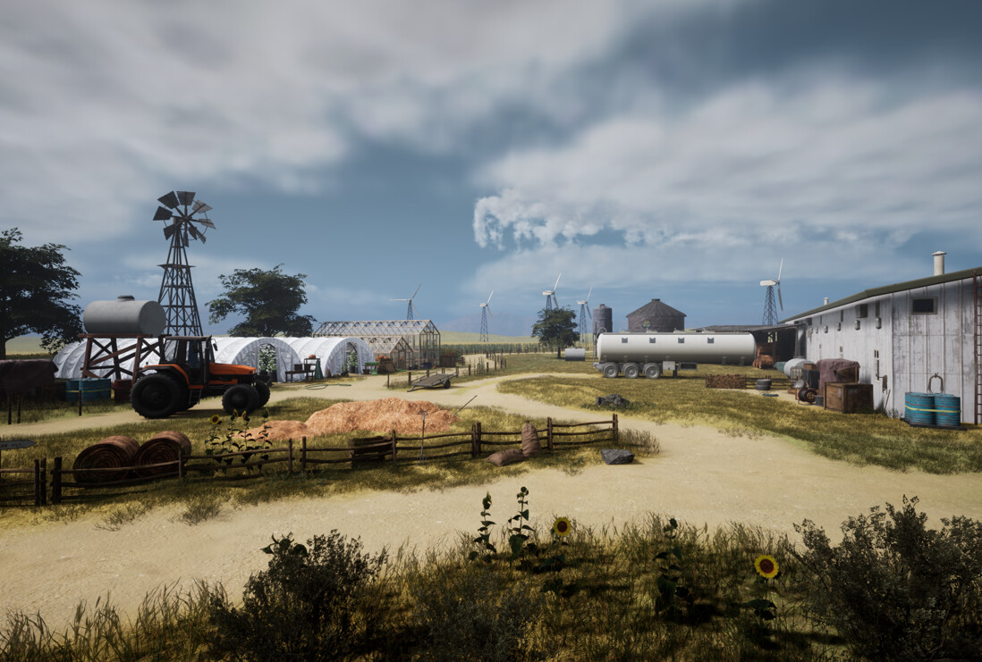 ArtStation - Thriving farm