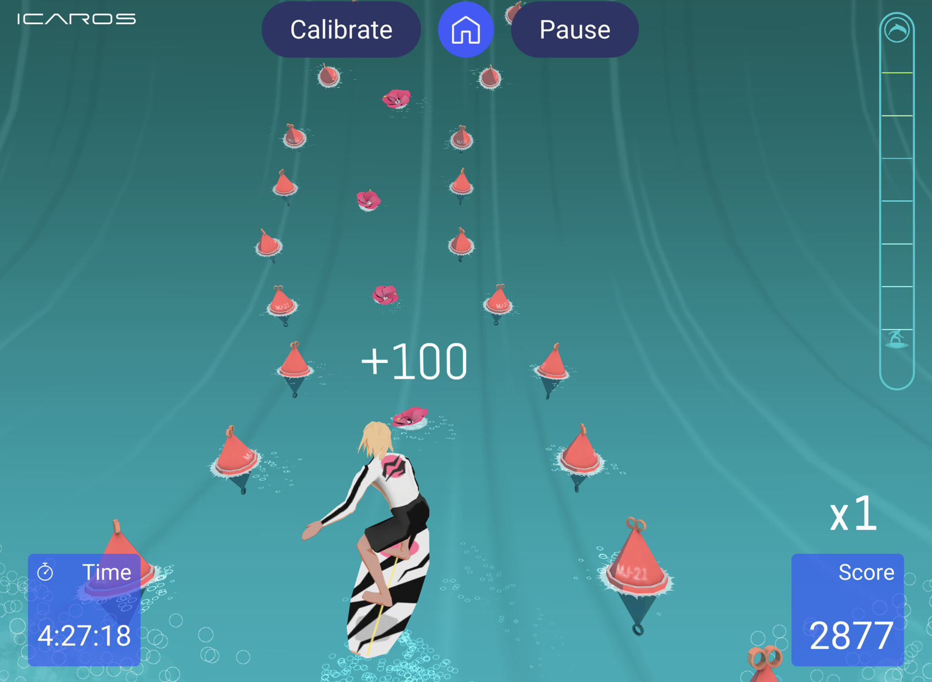 Maria Meinhardt Art - Surfer game