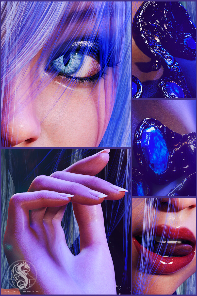 Obscuro Arcanum - Silver Eyed Elf II