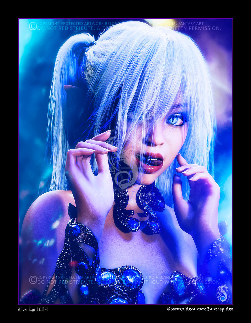 Obscuro Arcanum - Silver Eyed Elf II