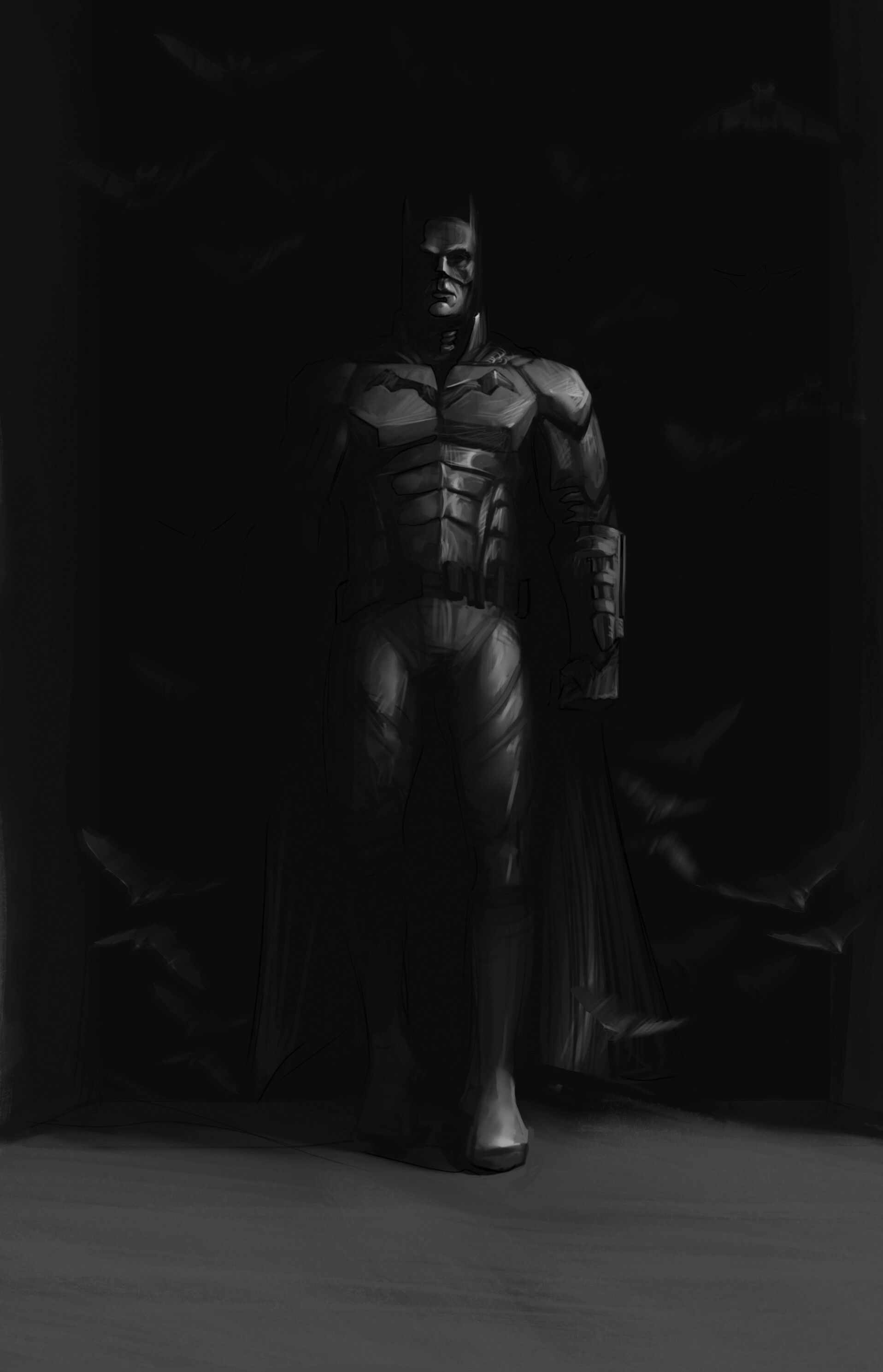 ArtStation - Batman Sketch