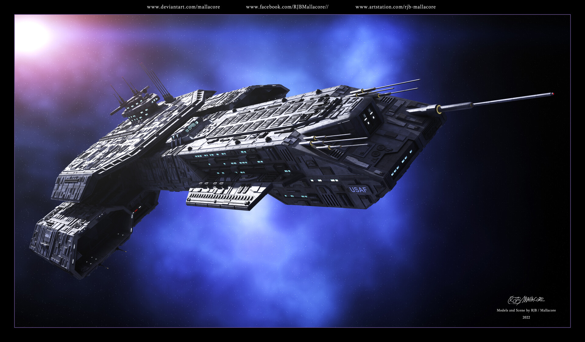 ArtStation - Stargate - Daedalus - 2022