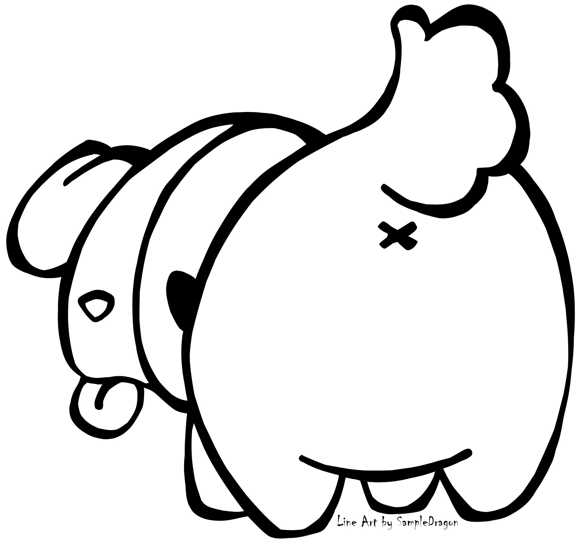 butt coloring pages