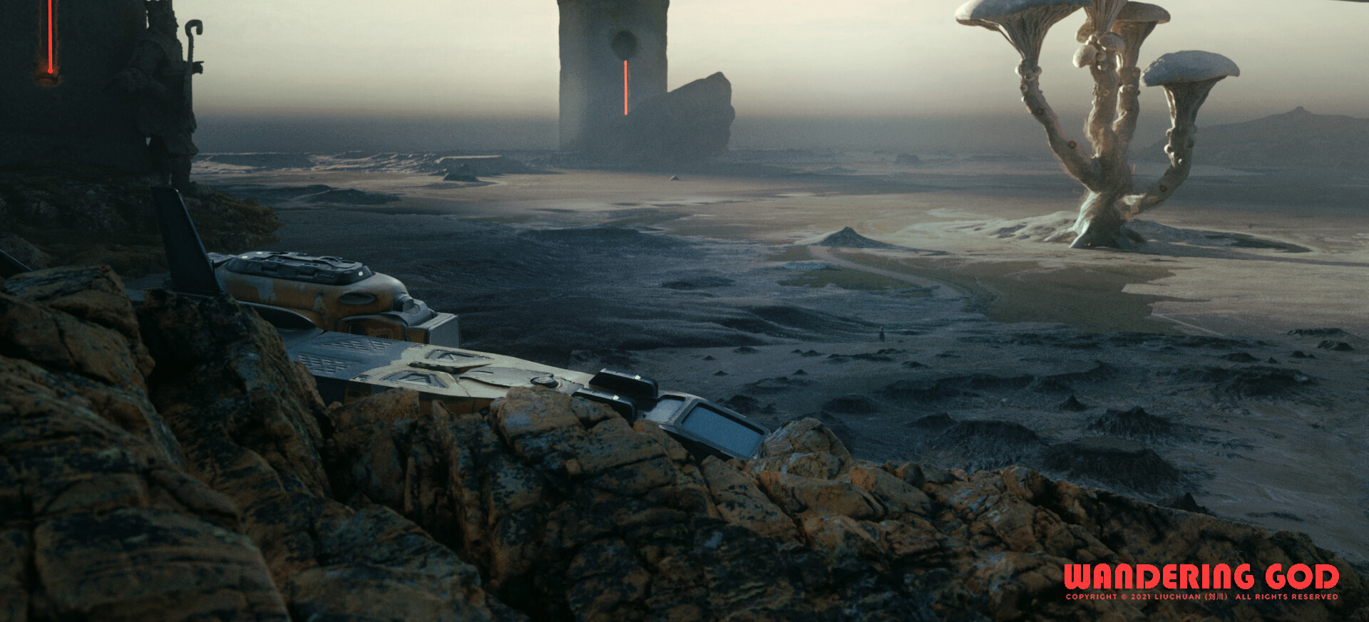 ArtStation - 《WANDERING GOD》