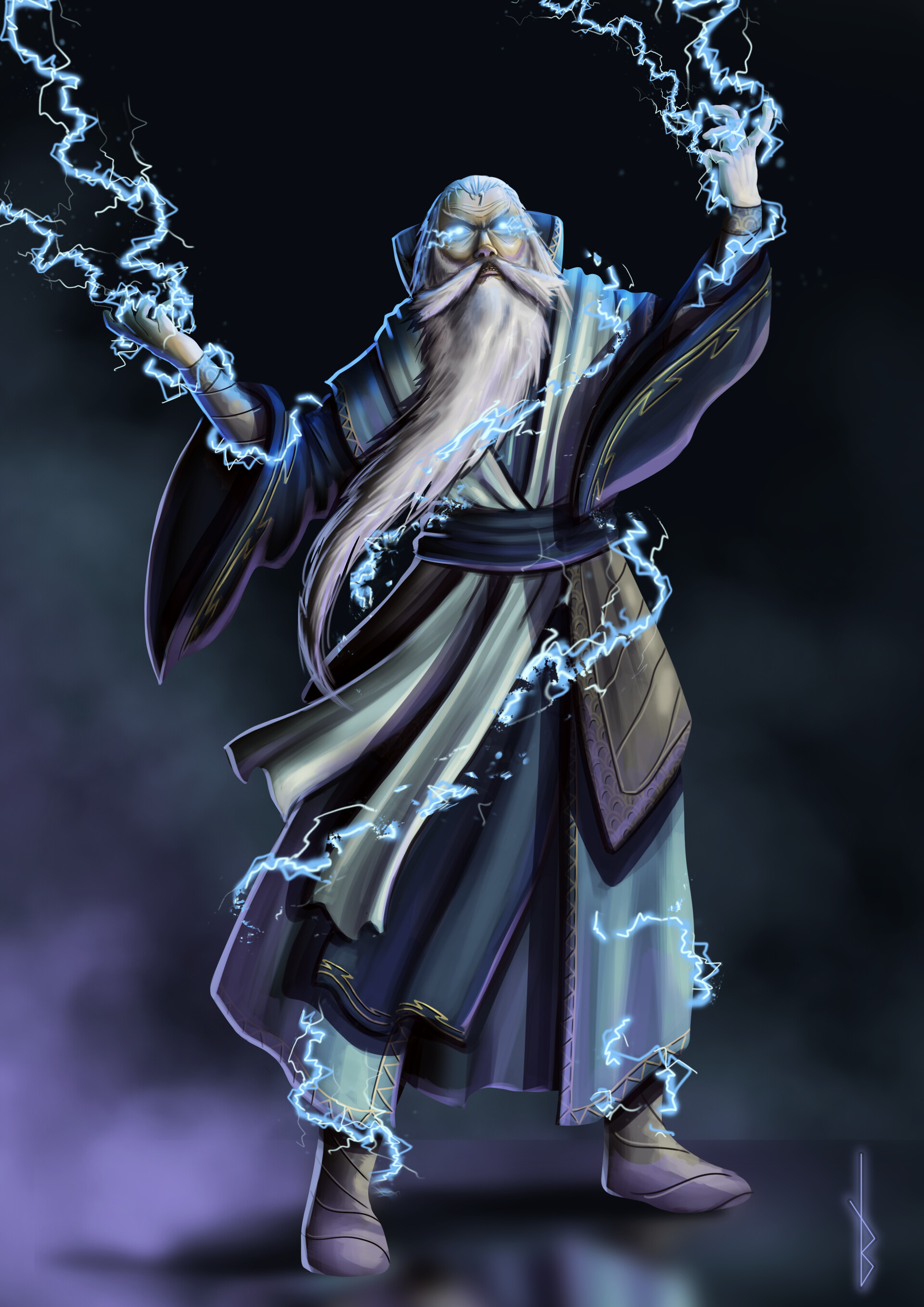 ArtStation - Lightning Mage