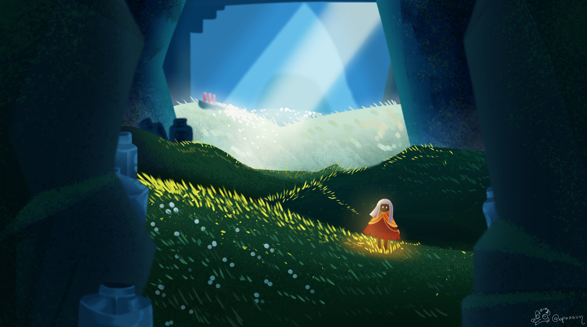 ArtStation - SKY: CHILDREN OF LIGHT FANART - 2022