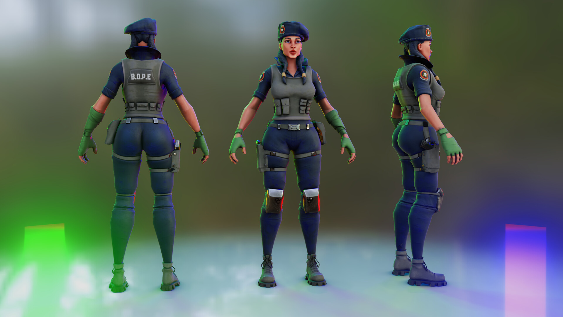 Guray Tastan - Brazilian BOPE - Fortnite Style