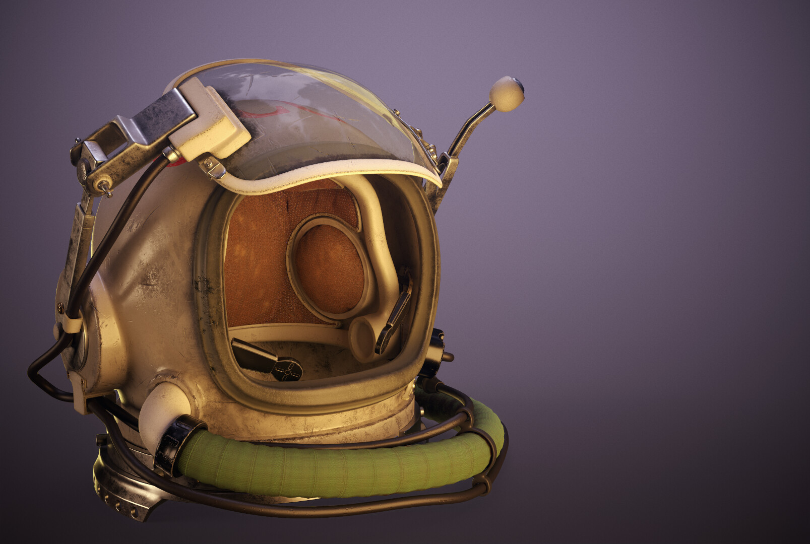 ArtStation - Cosmonaut Helmet