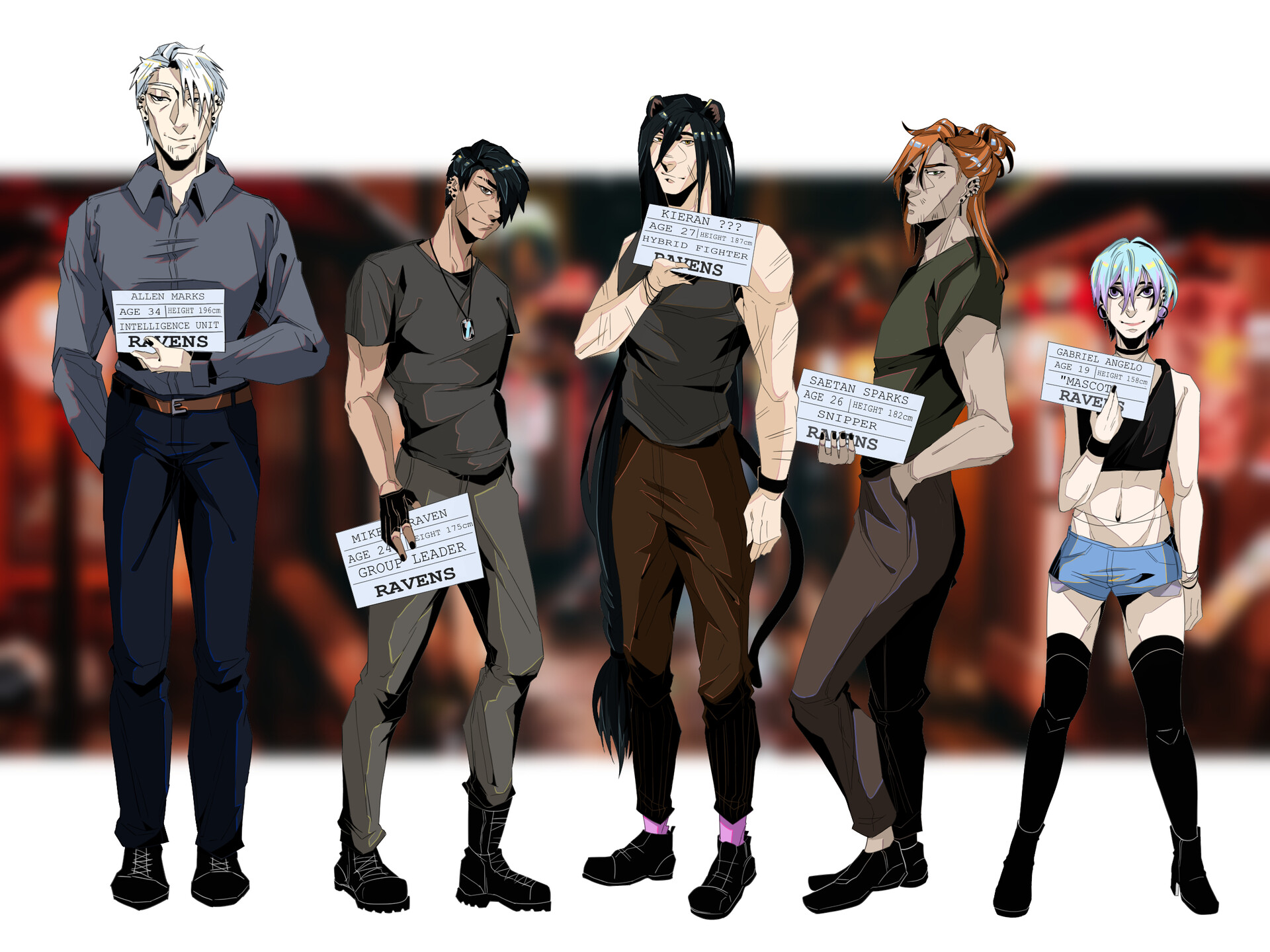 ArtStation - Back Alley OCs