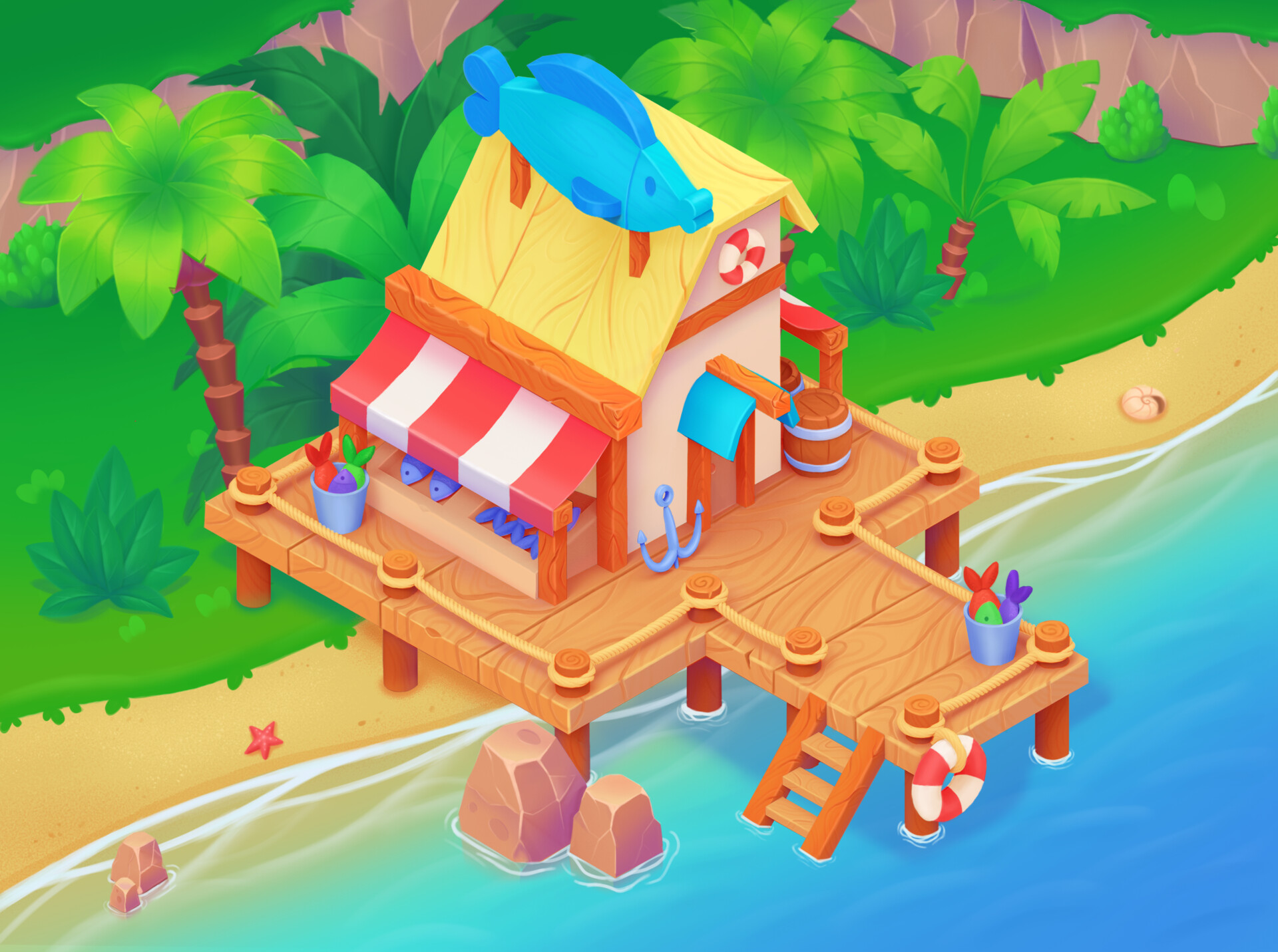 ArtStation - Ocean house