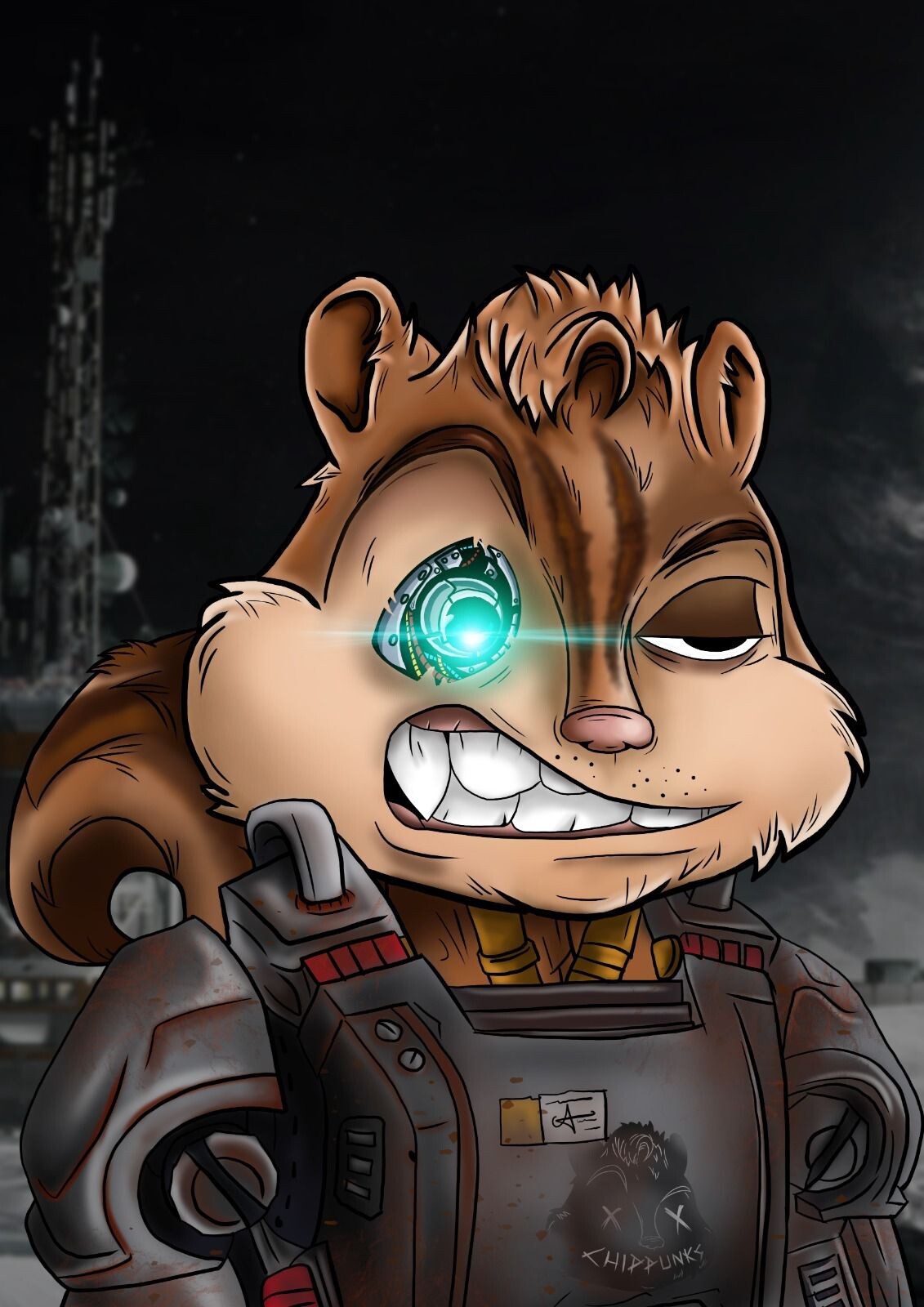 ArtStation - ROBOTIC CHIPPUNK