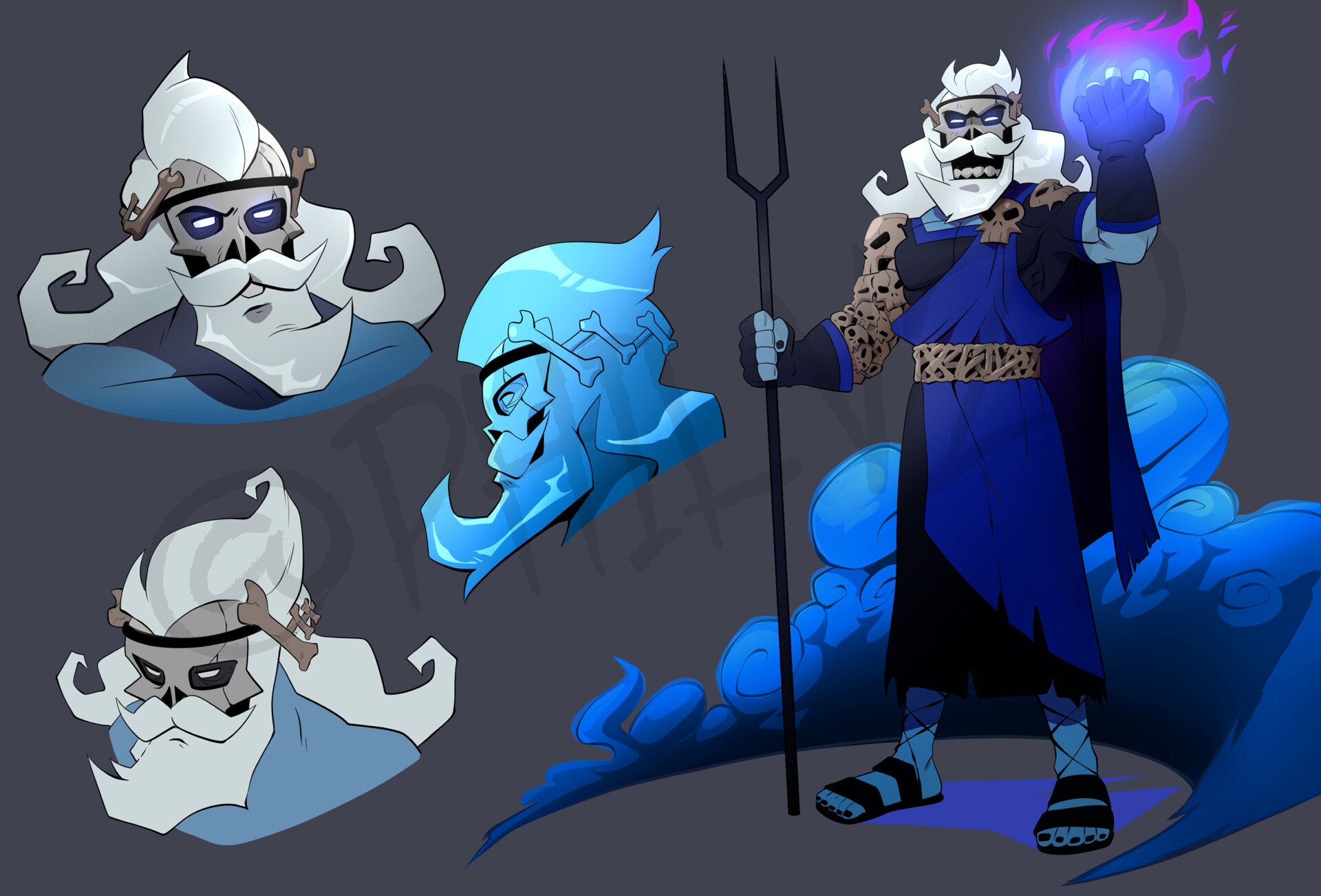 ArtStation - Hades Character Sheet