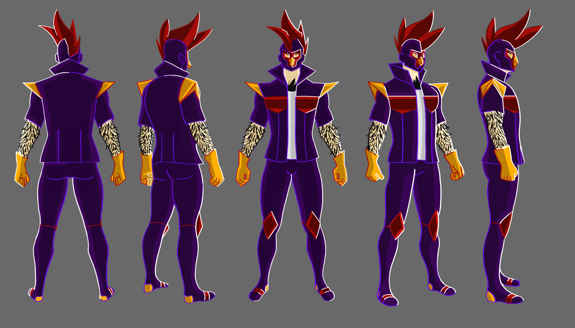 ArtStation - Mohawk Character designer - Personal work