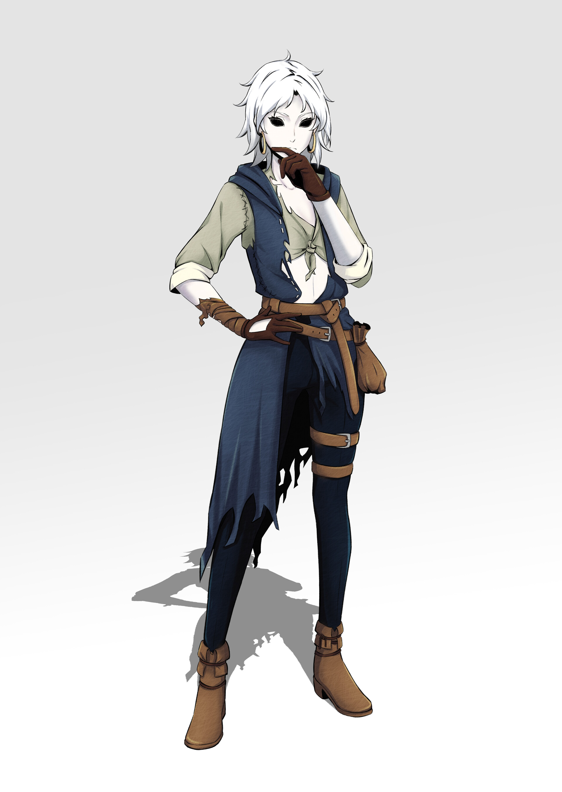 ArtStation - Dark Elf DnD character