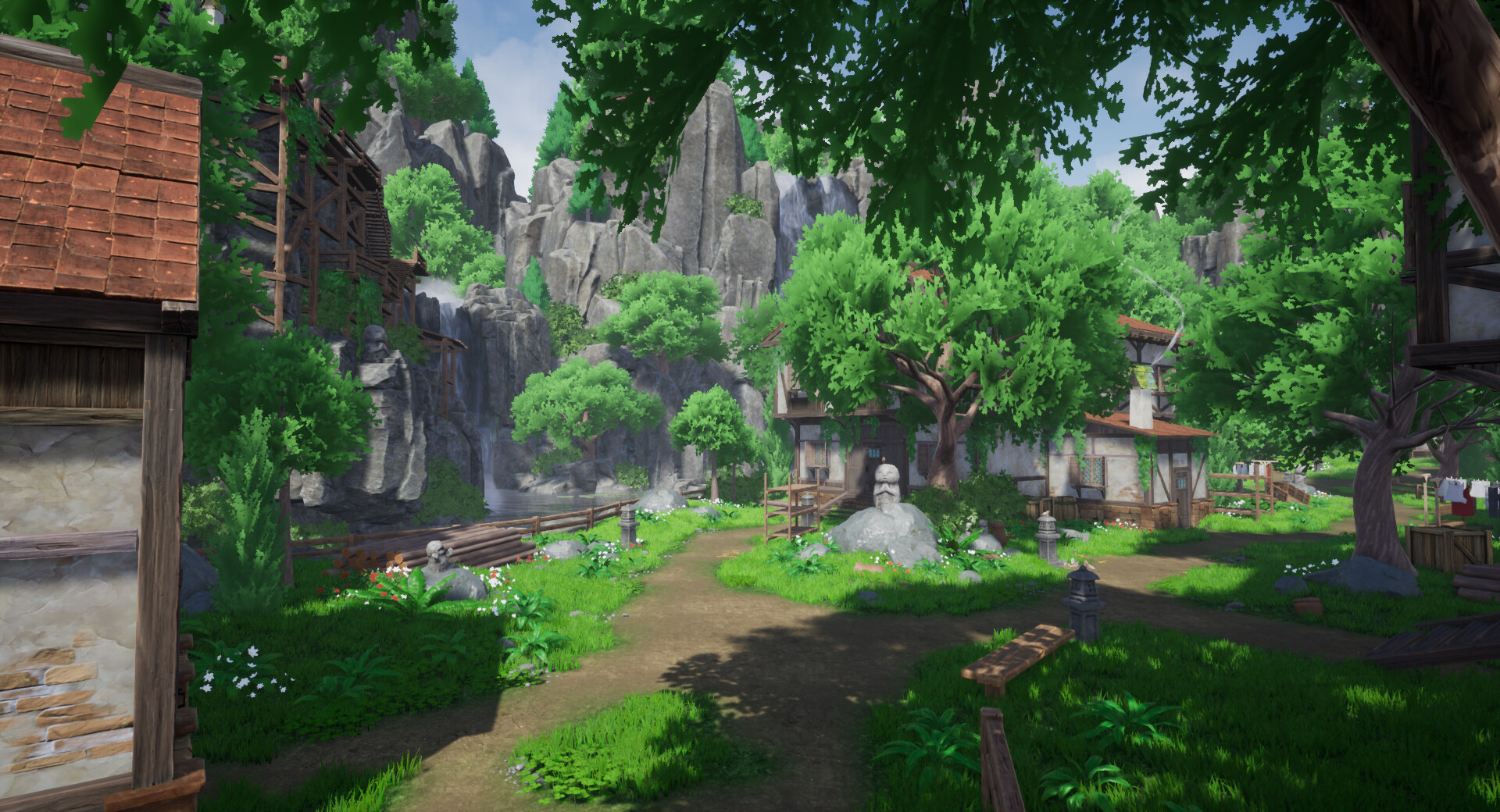 ArtStation - Medieval stylized scenes