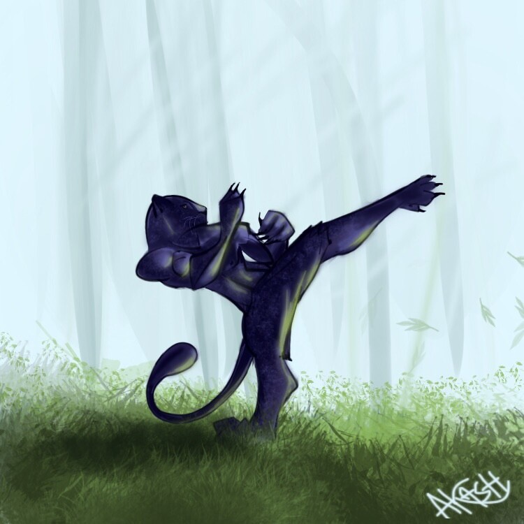 ArtStation - Violet panther