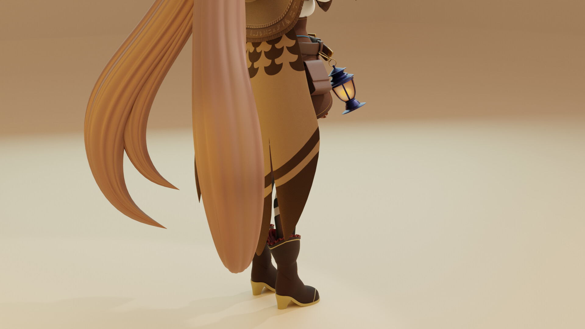 케이라쿤K-Raccoon - nanashi mumei 3D model