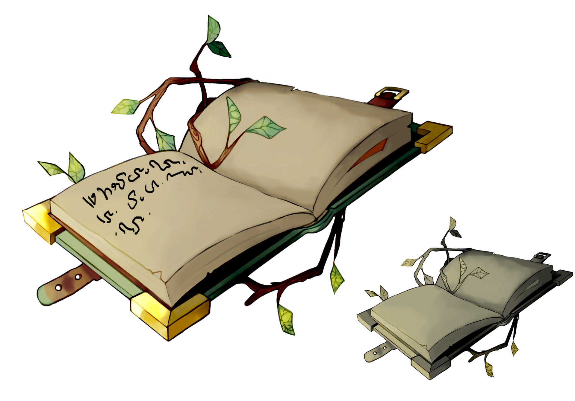 ArtStation - 2d objects stylised