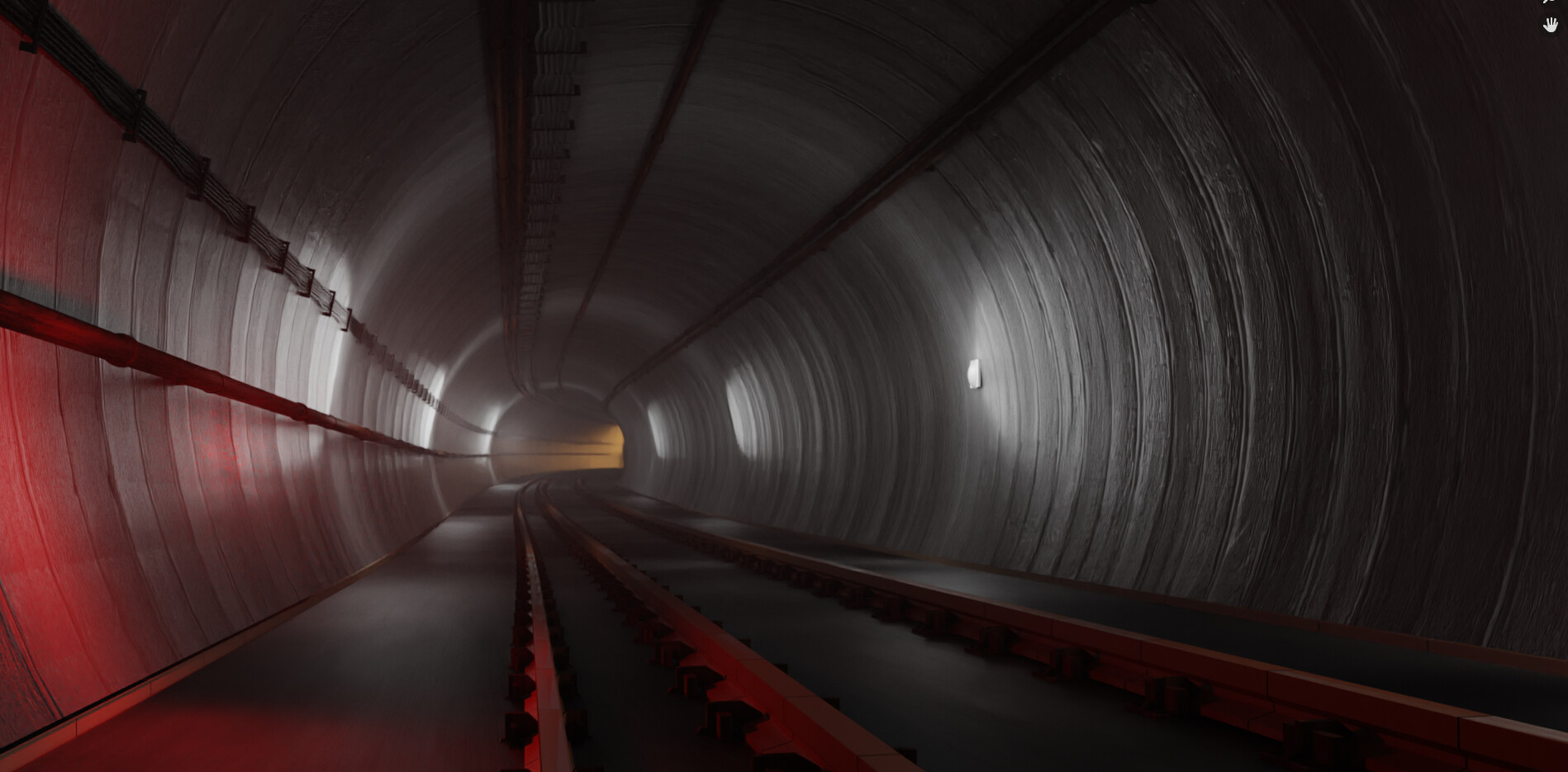 ArtStation - Sci-Fi Subway