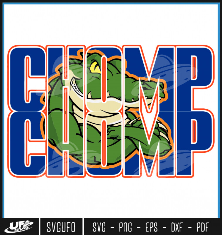 ArtStation - Gators Football Chomp Chomp Svg, Florida gator baseball Svg