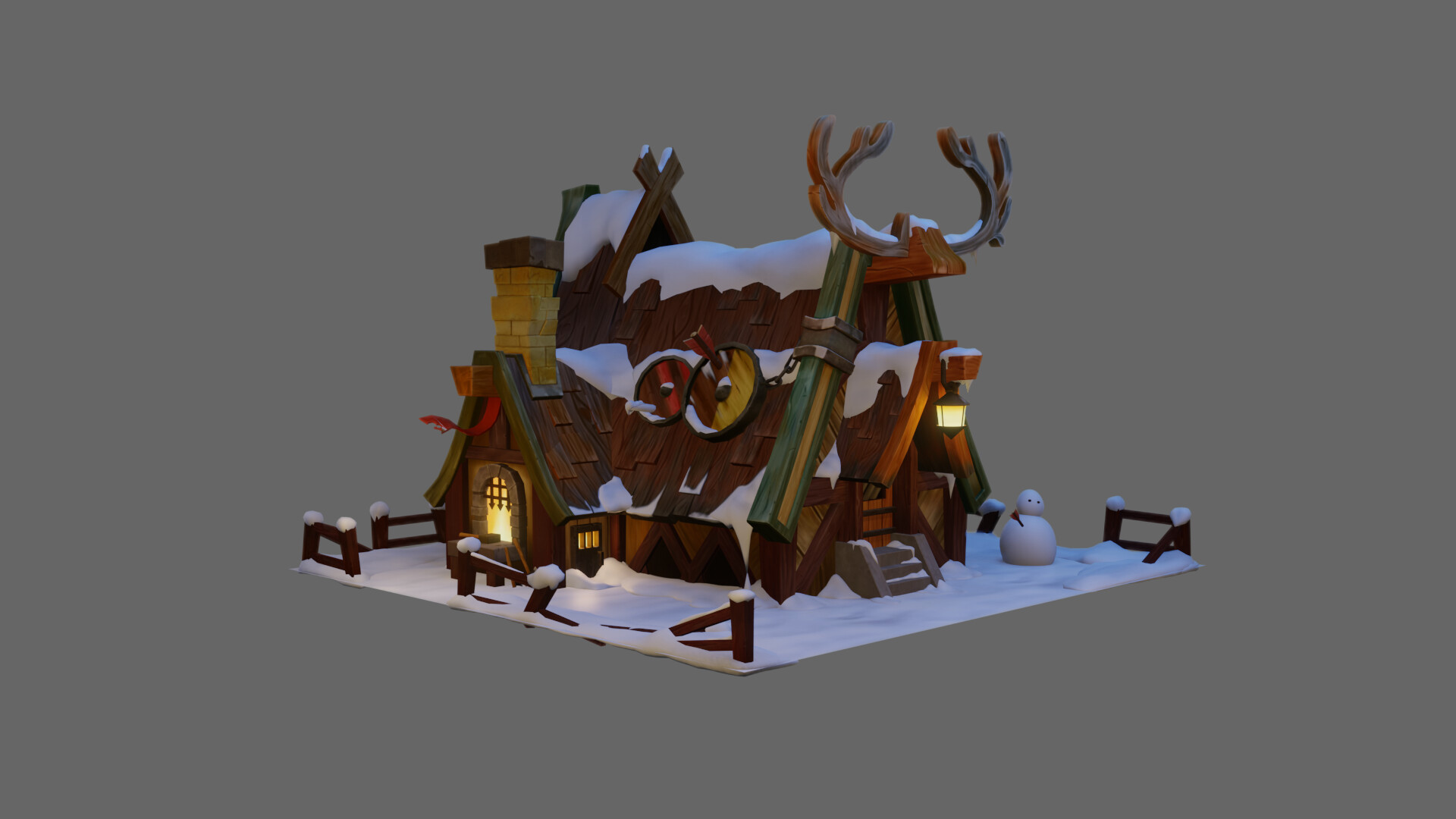 Rodrigo Cheng-ke Chen - Reindeer Blacksmith