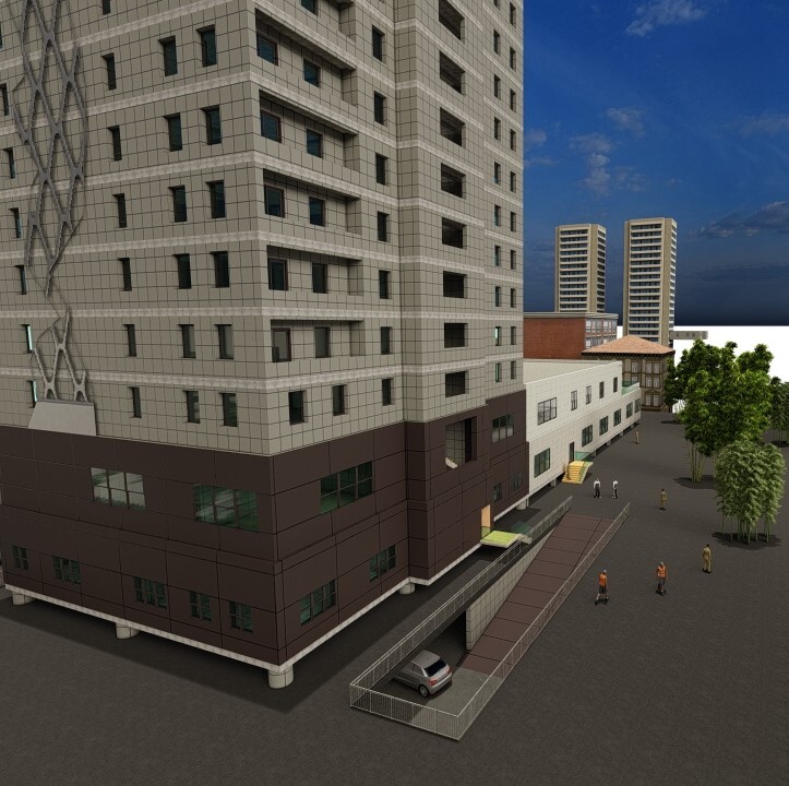 ArtStation - Apartment Building