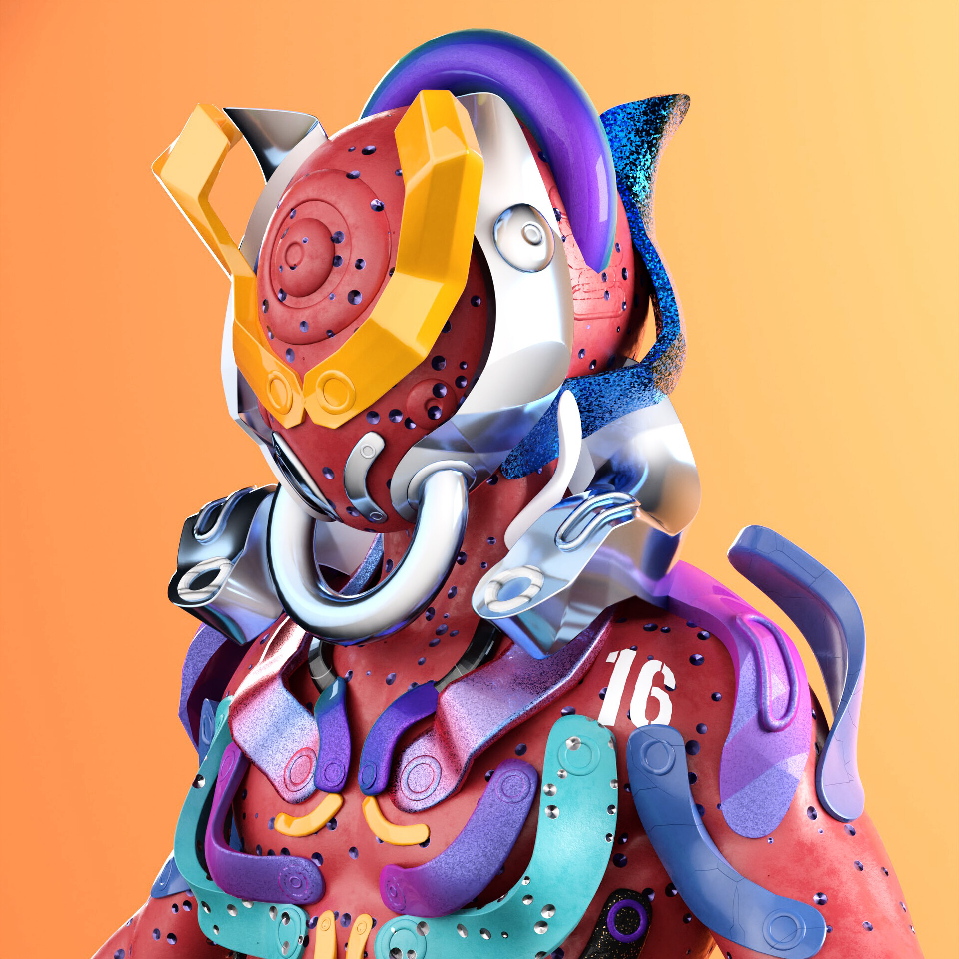 ArtStation - NUMBERS GANGSTER