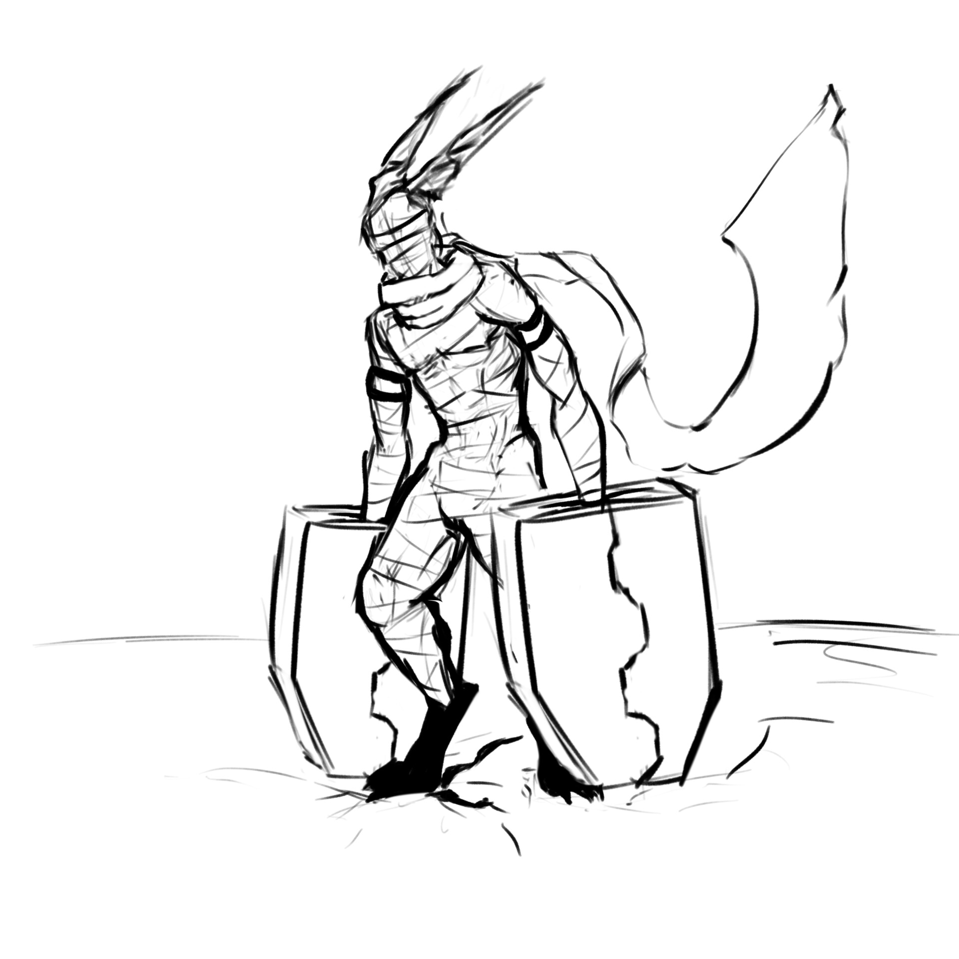 Chance Davis - Character Concept Sketches
