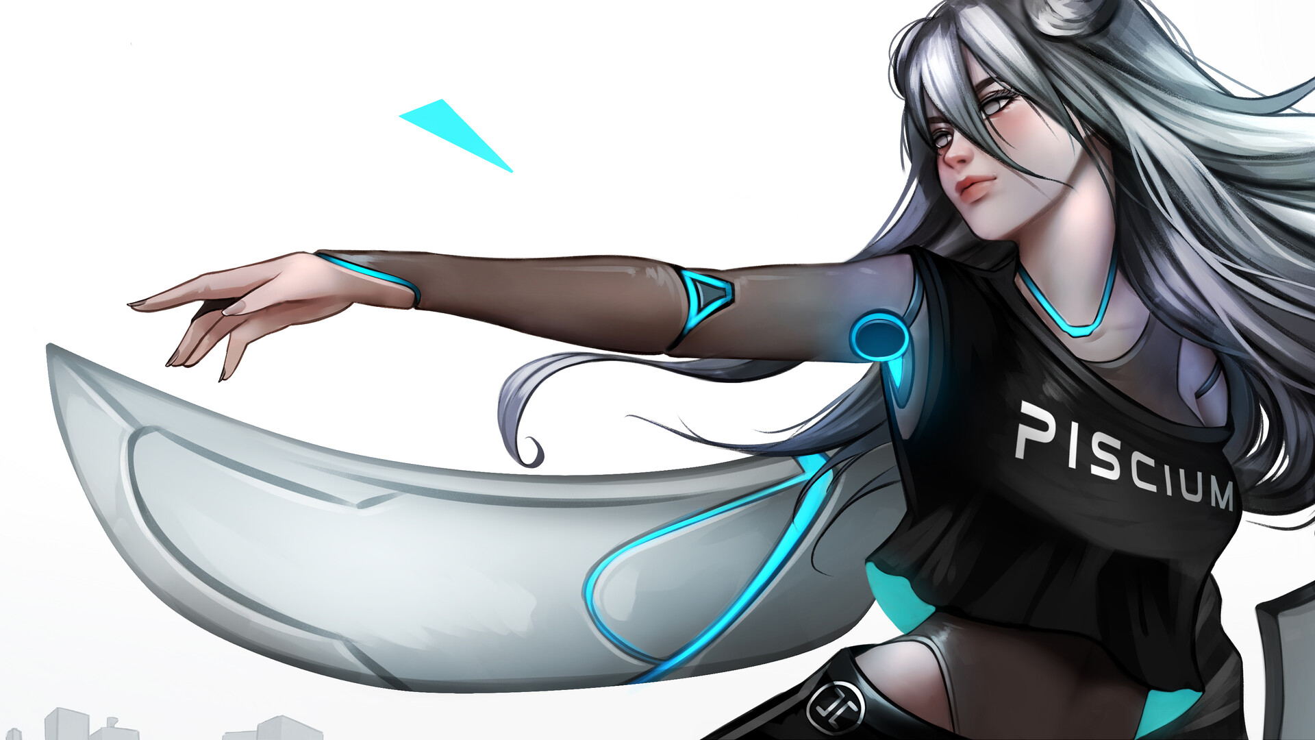 ArtStation - Piscium Labs Banner, Close-up.