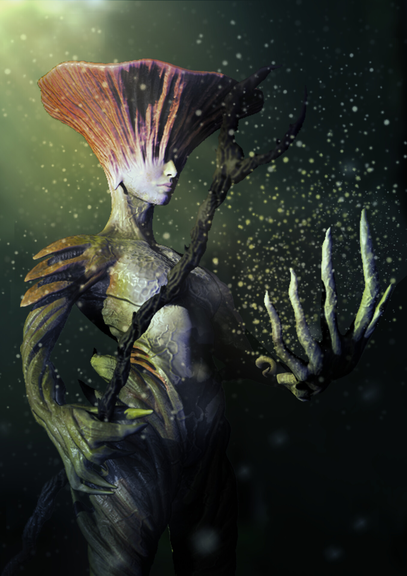 ArtStation - Sylvan Priestress