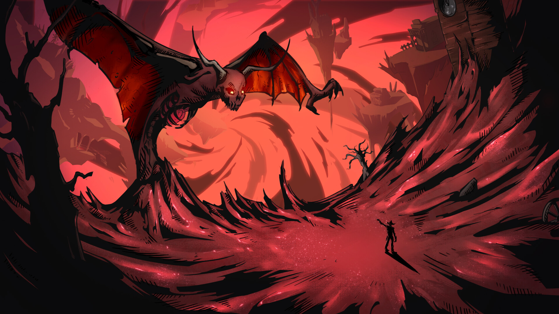 ArtStation - Dernier Train pour l'Enfer - Hell