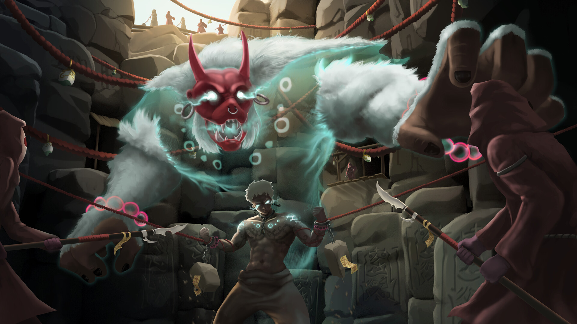 ArtStation - Unleashed Beast Spirit - Illustration