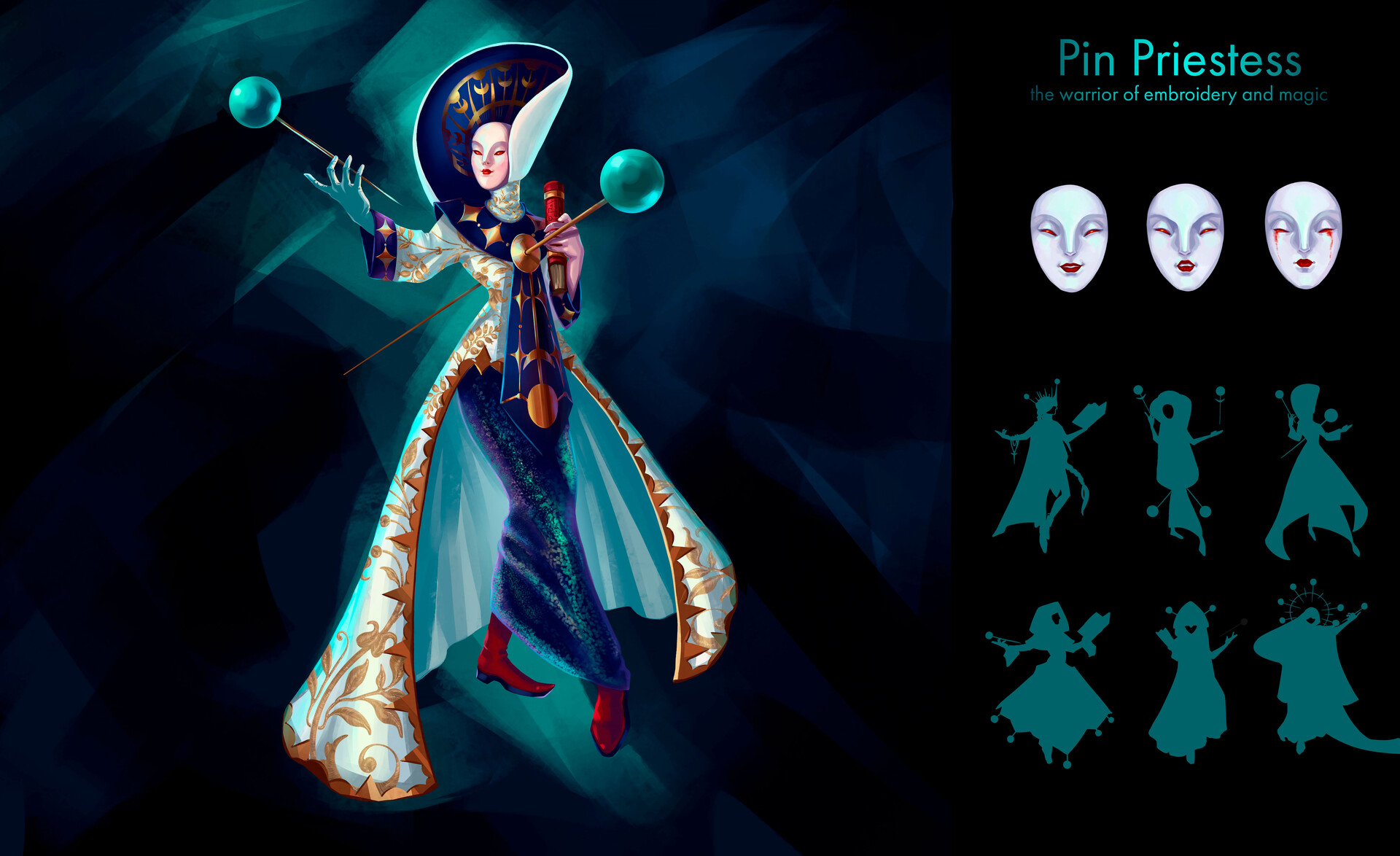 ArtStation - Pin Priestess