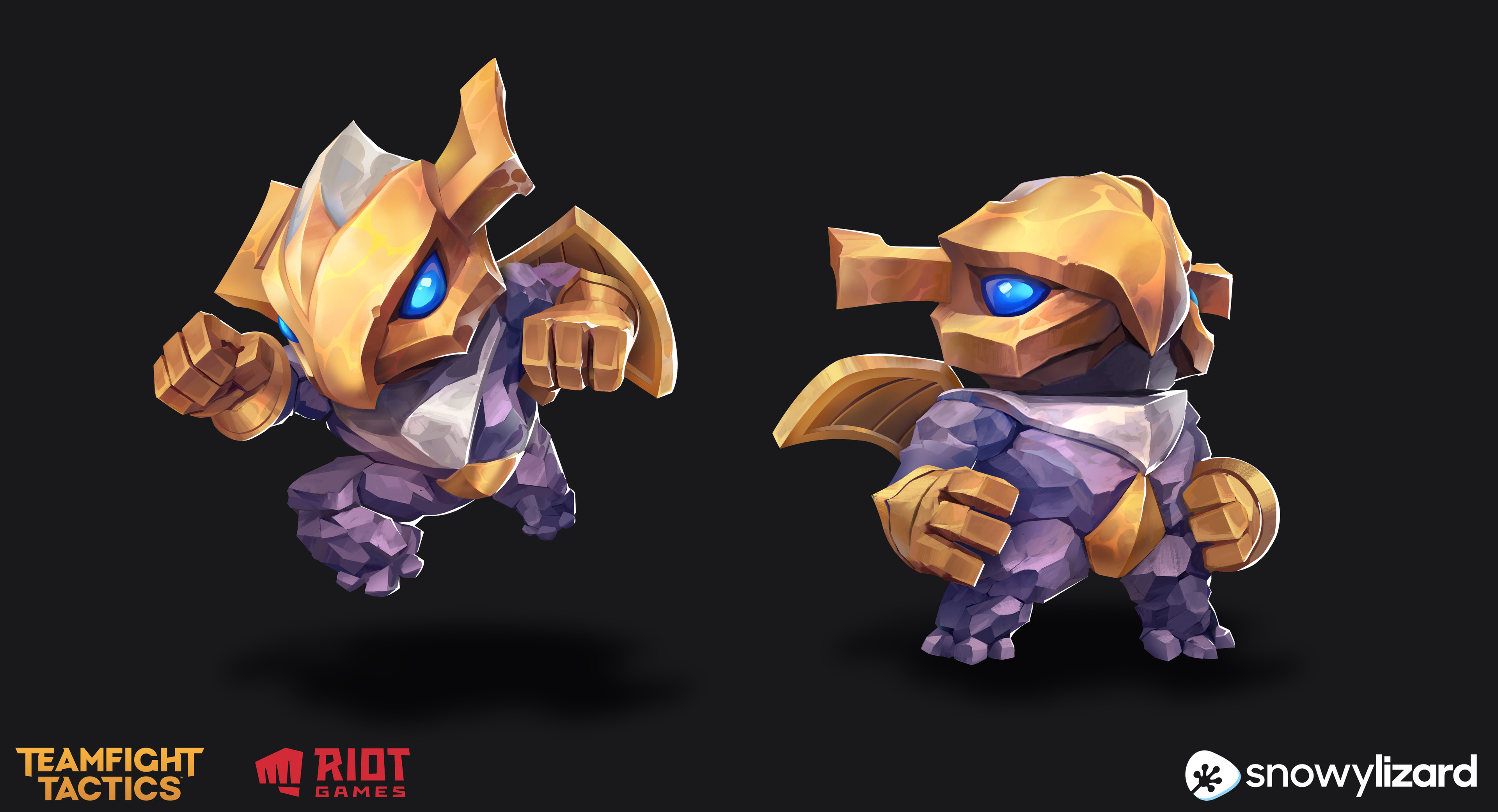 Snowy Lizard - TFT Little Legends