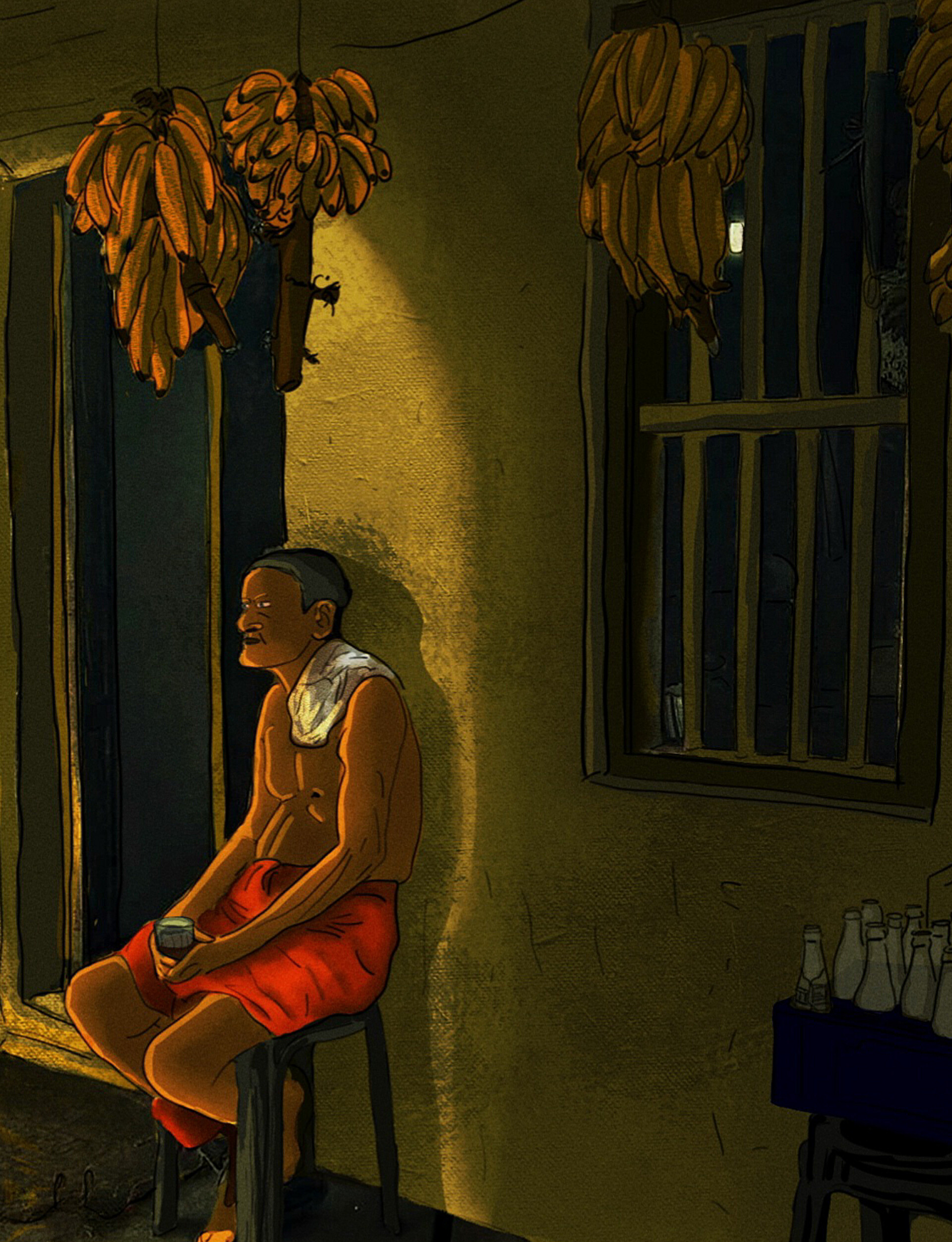 ArtStation - Kerala's own Vintage Tea Shop