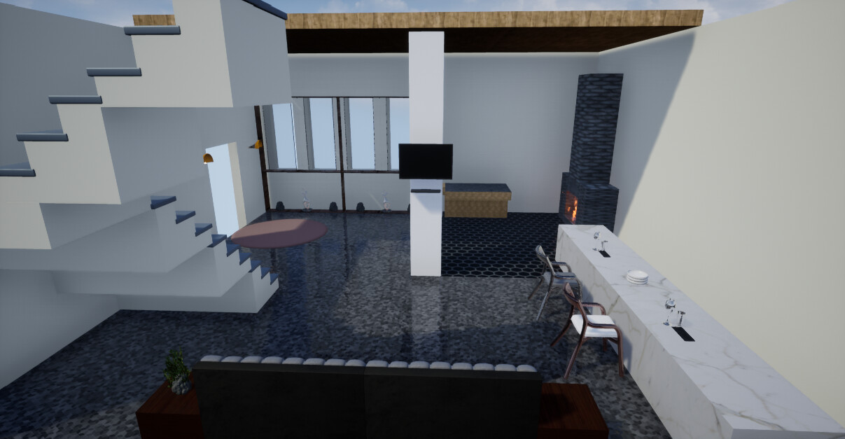 ArtStation - Cozy House (Unreal Engine Homework)