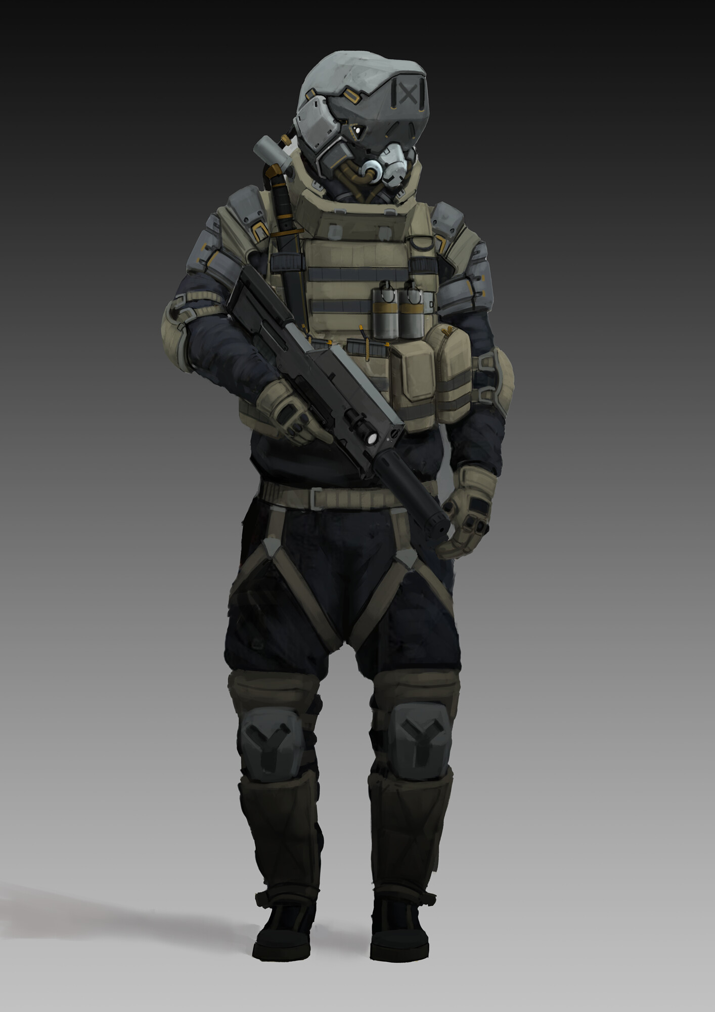 ArtStation - Trooper sketches