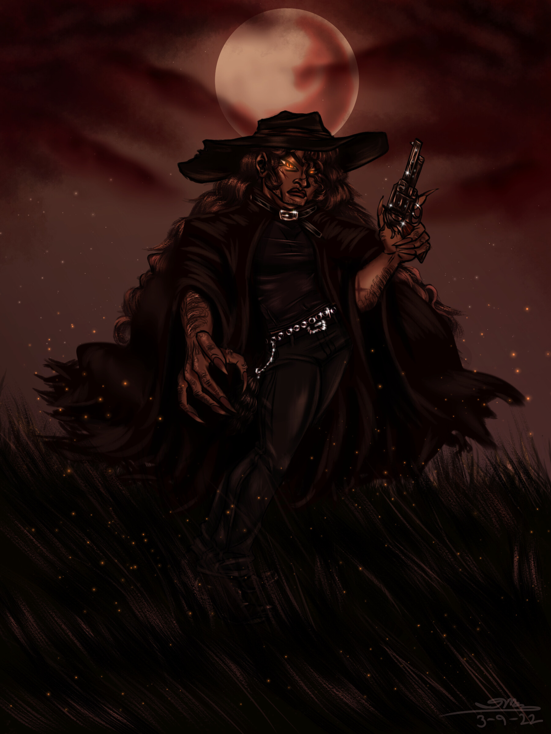 ArtStation - Black Rose| "Boaz." The Wolf Hunter.| Character art.