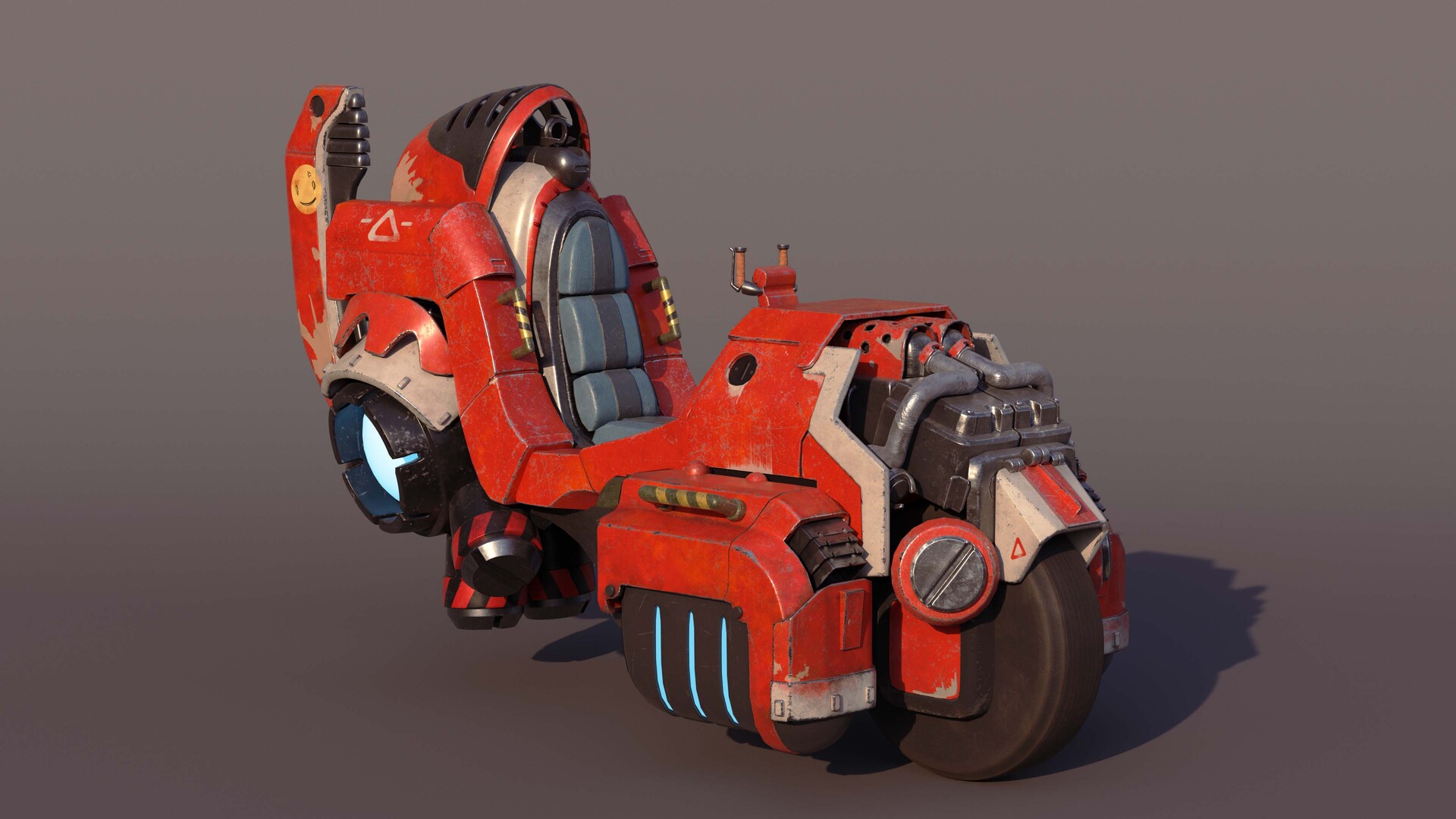 ArtStation - Sci Fi Motorcycle