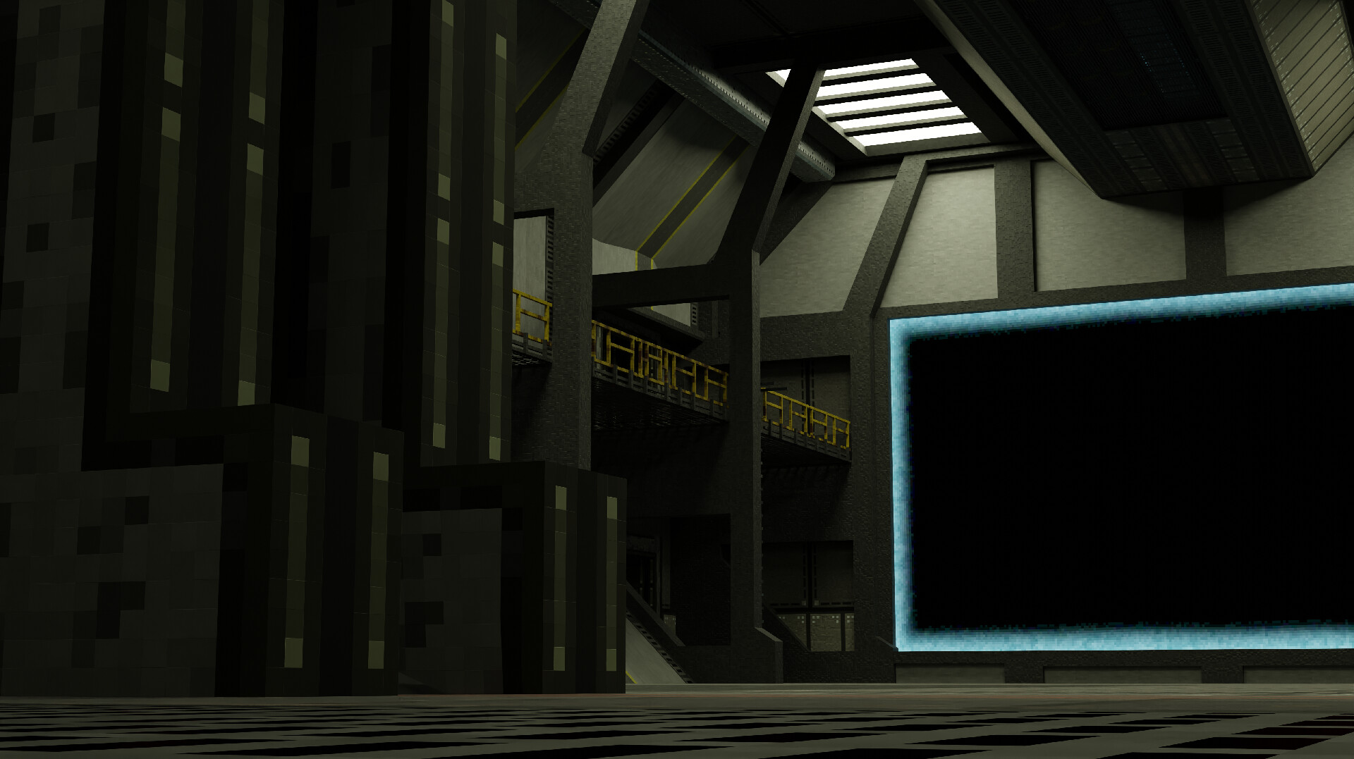 ArtStation - UNSC Hangar Bay (Frigate edition)