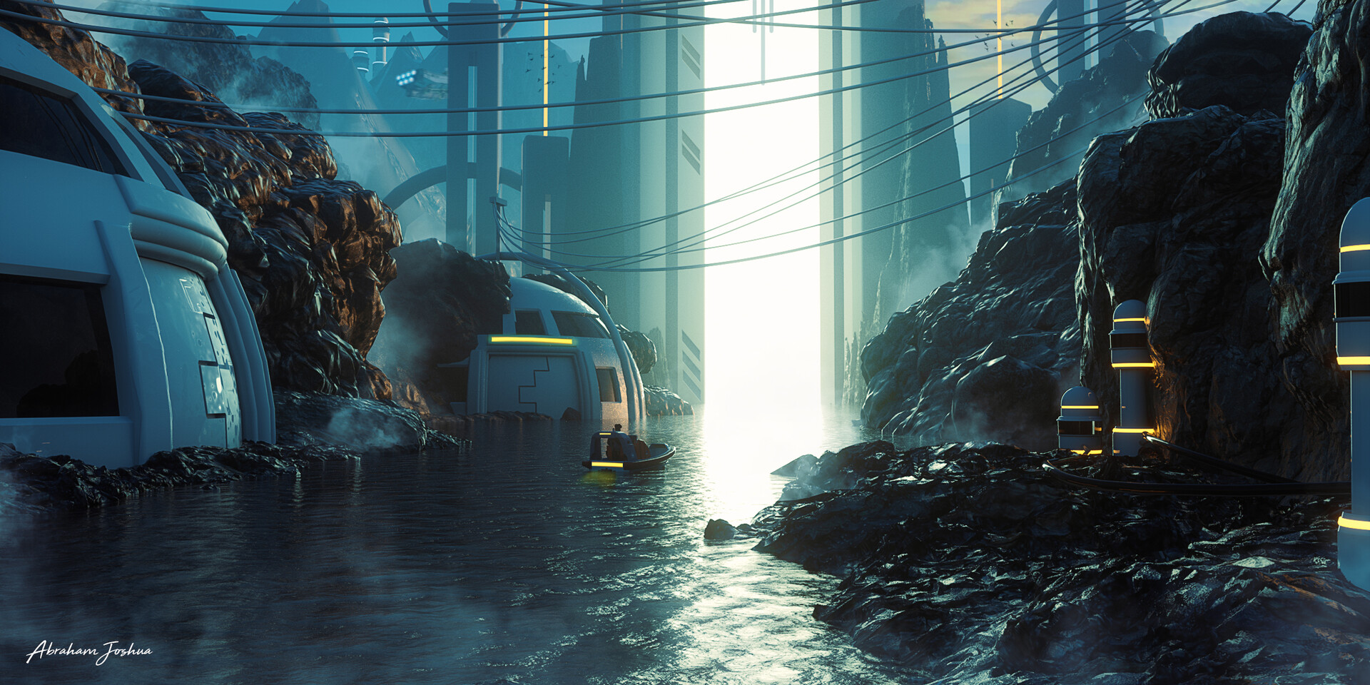 ArtStation - Karringard Dimension Outpost - Dimension Walker series