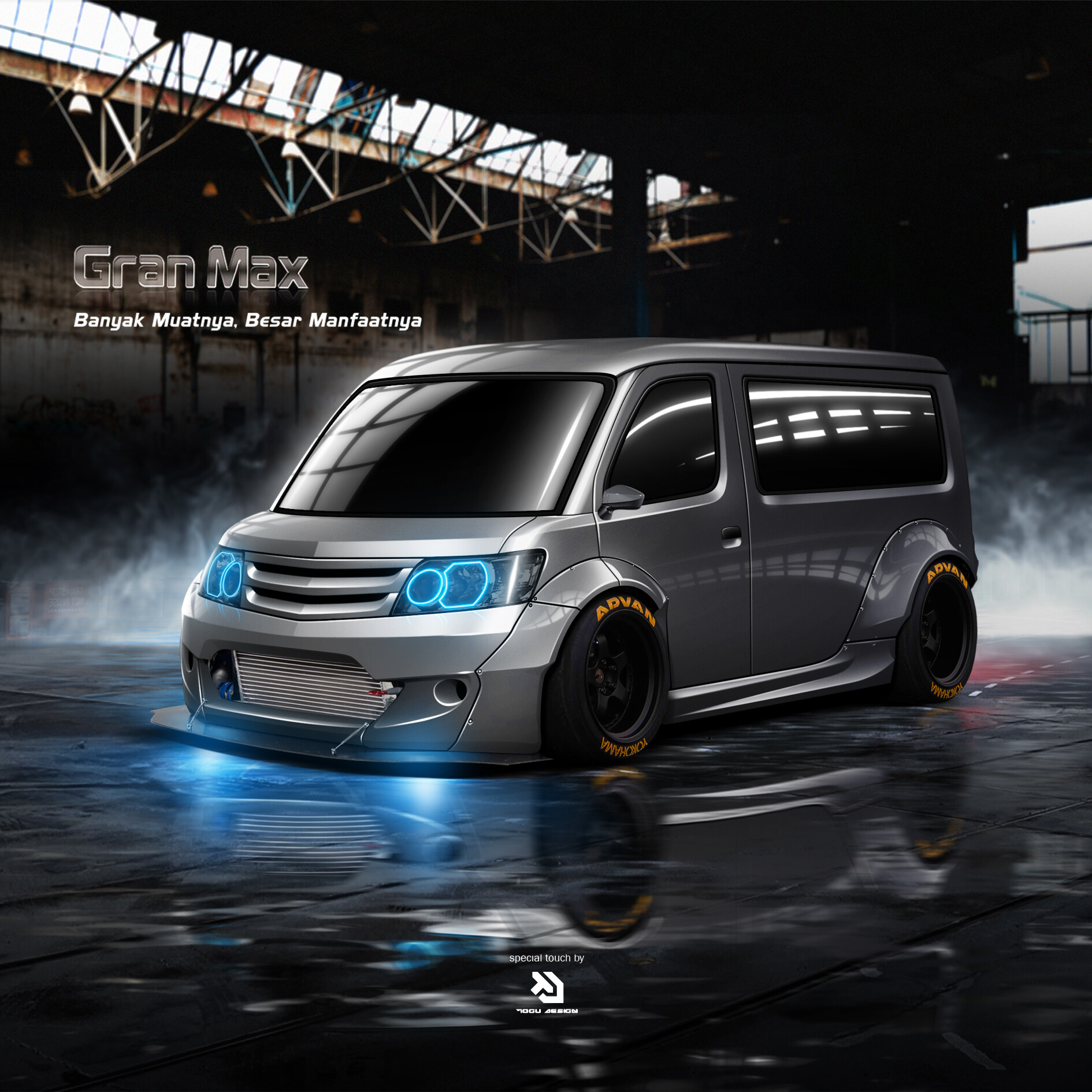 ArtStation - Daihatsu Luxio Wide Body