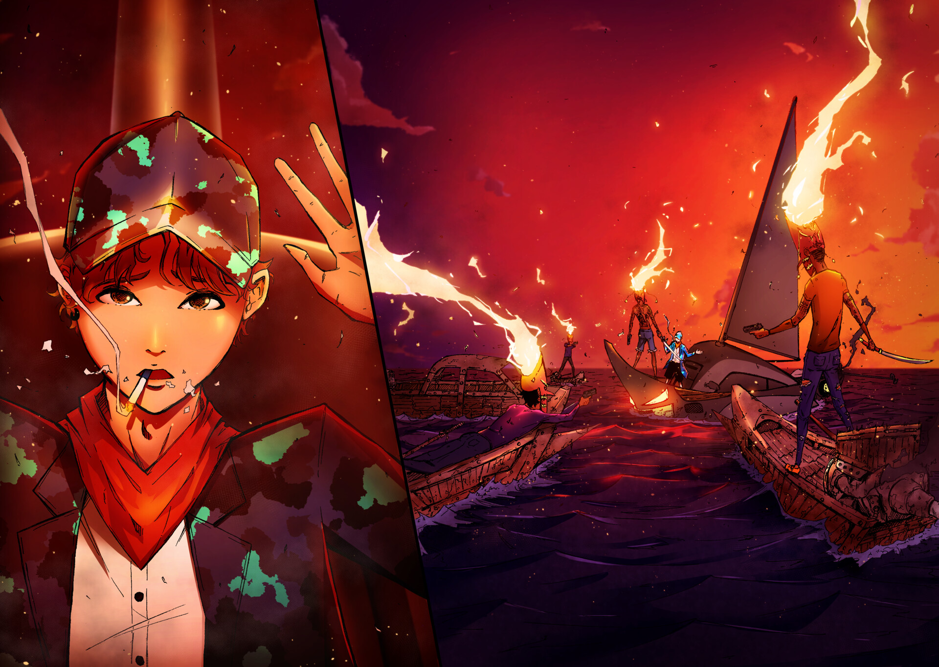 ArtStation - Sea For Nomads Scene 1